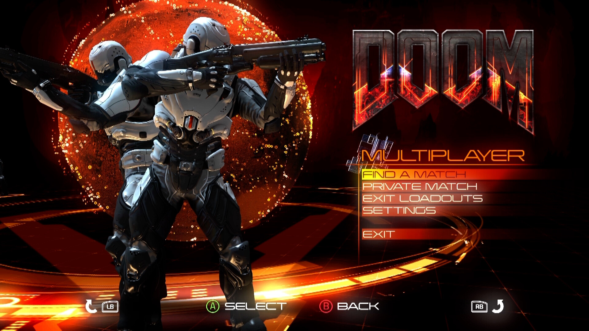 Danny Keys - DOOM UI Mockup 03