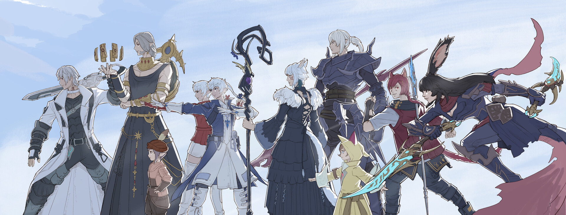 ArtStation - FF14 Fan-art