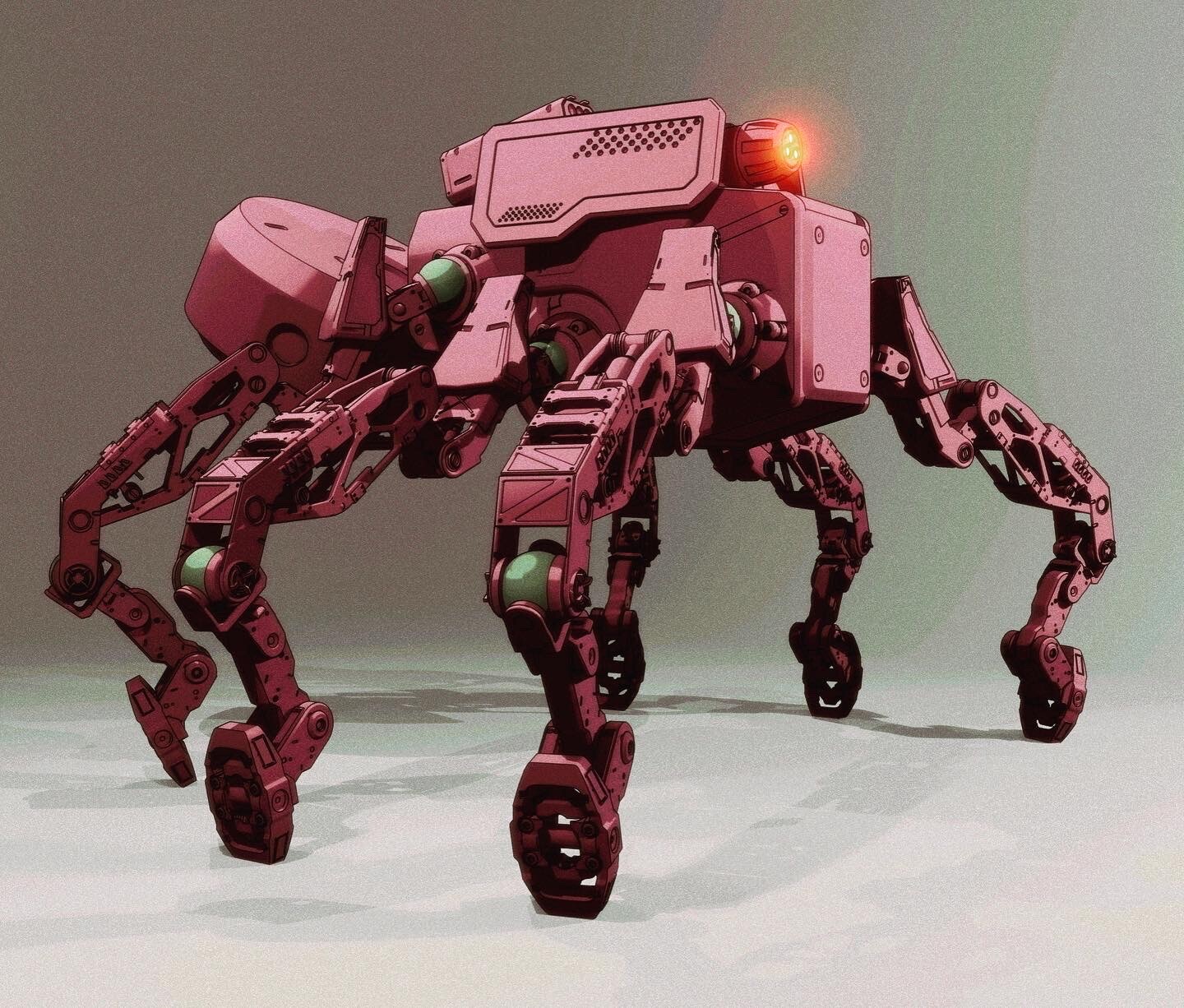 ArtStation - Spider Mech Kitbash