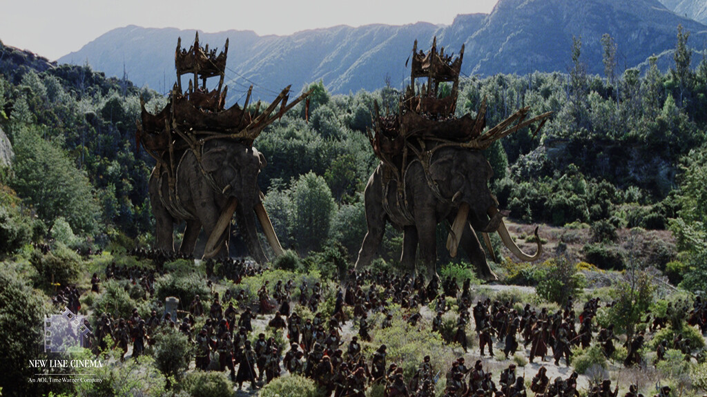 ArtStation - The Mumakil - The Two Towers