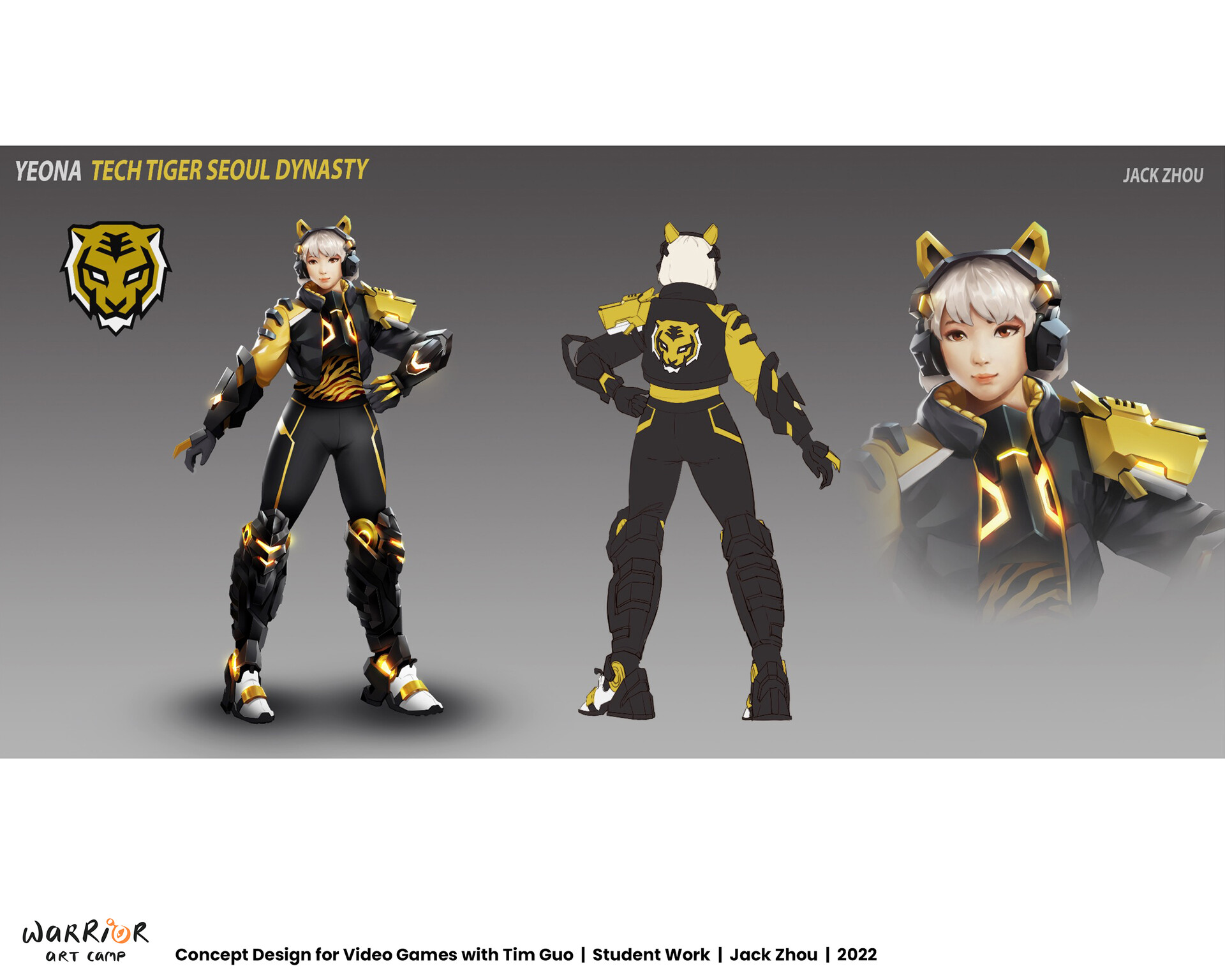 ArtStation - Jack Zhou | Concept Design for Video Games with Tim Guo ...