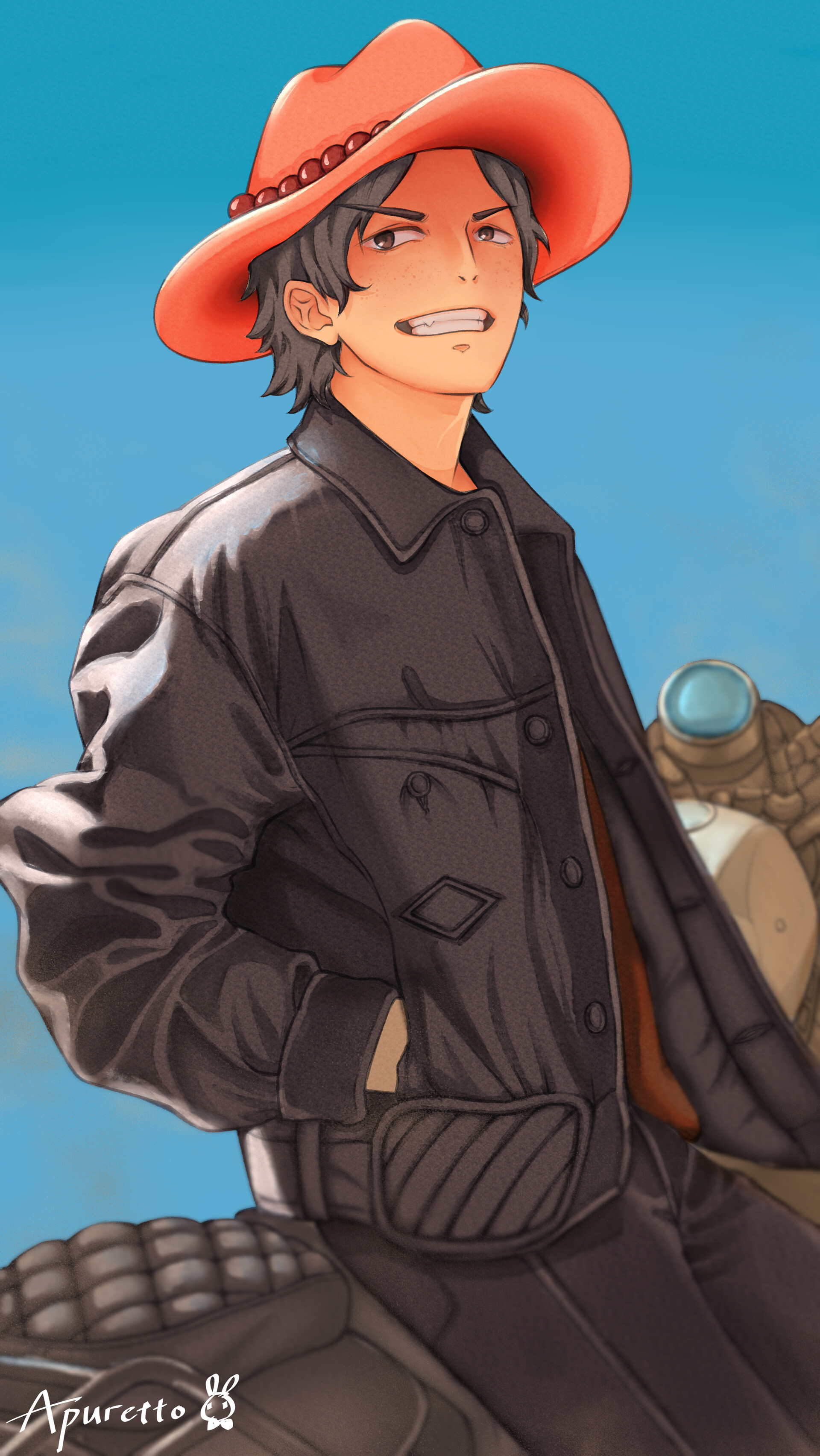 ArtStation - Portgas . D . Ace