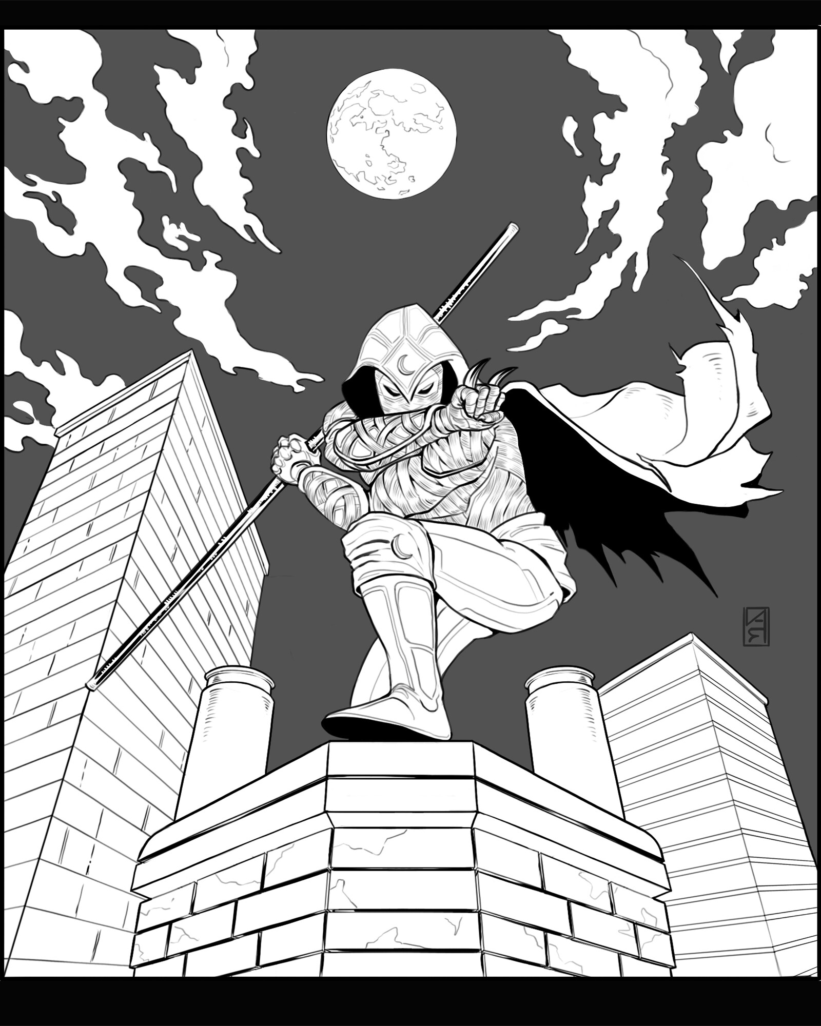 ArtStation - Moon Knight