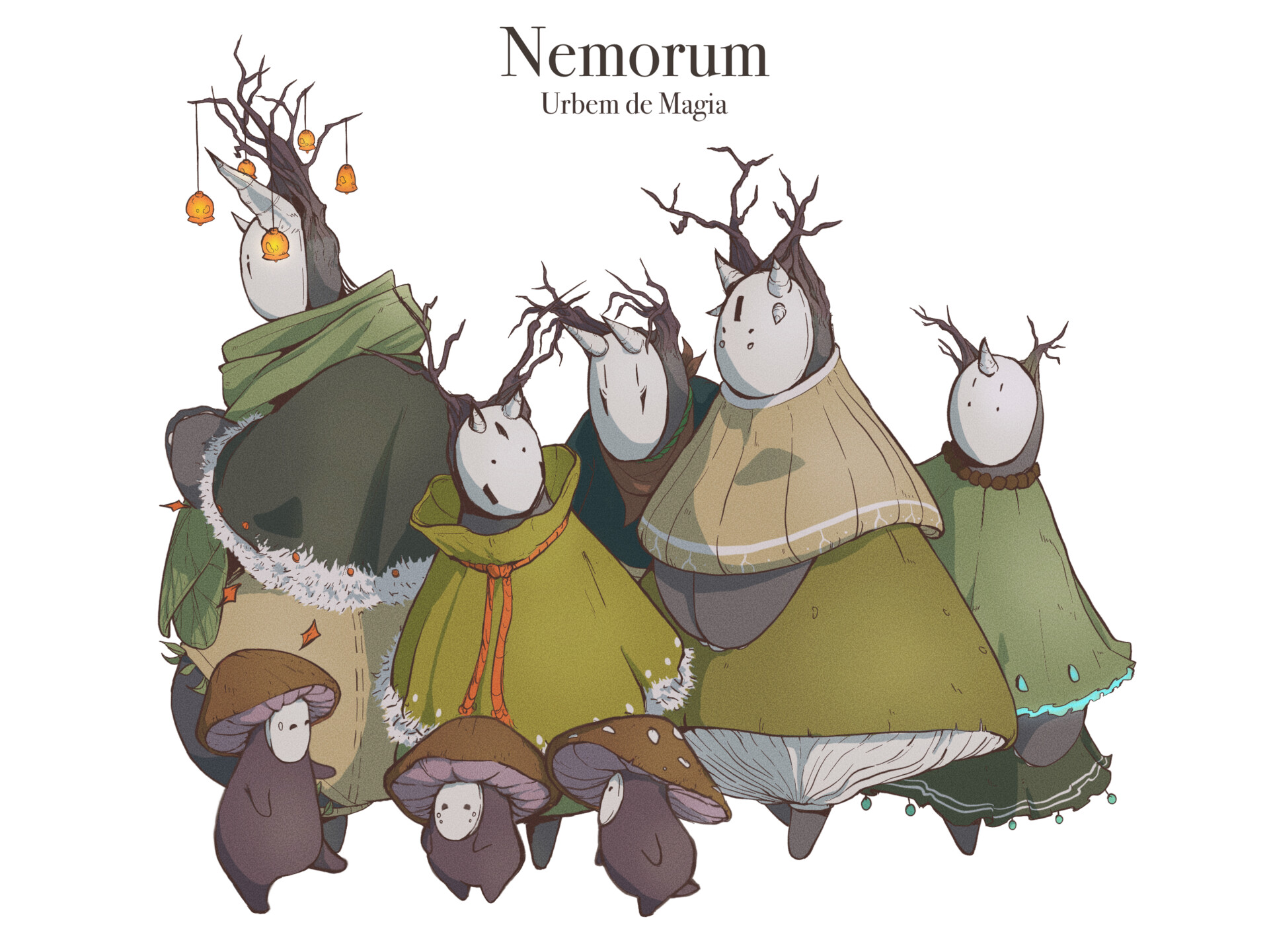 Amor - Character Designs