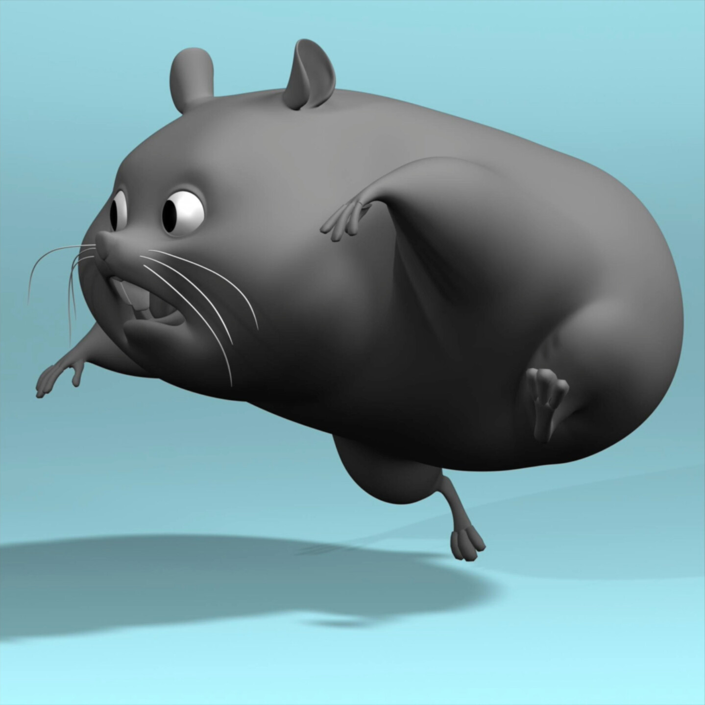 Raffaello Vecchione - Rino Character Concept - Stop Motion