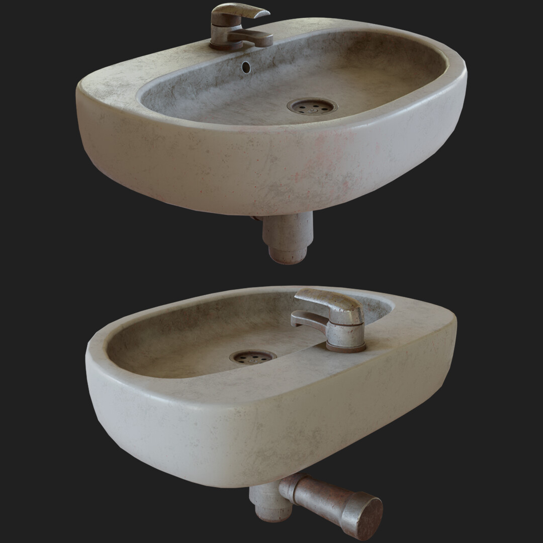Rabah Chabani - Sink Bathroom Prop