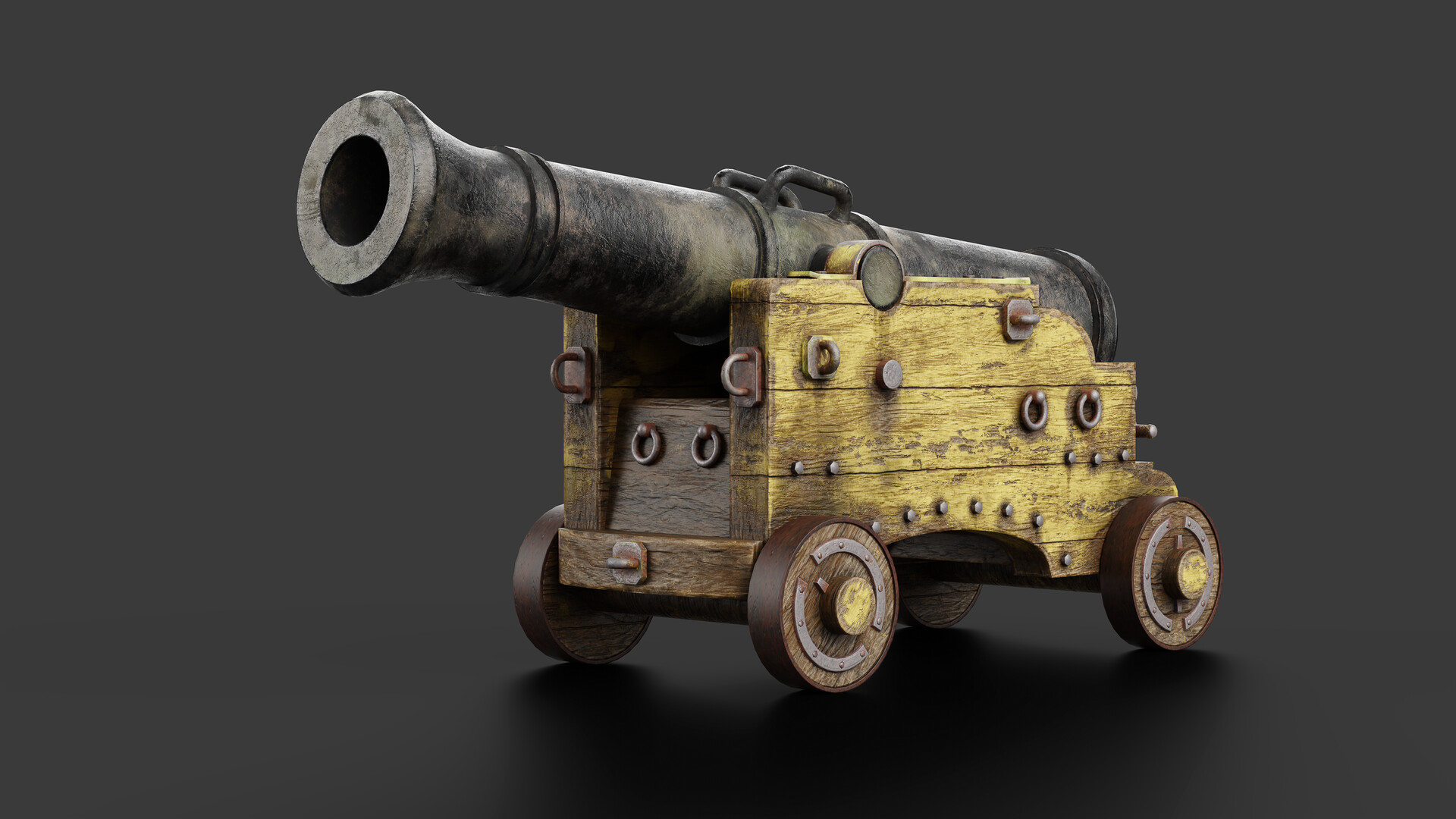 Jan Michael (Mik) Santos - Medieval Culverin Cannon