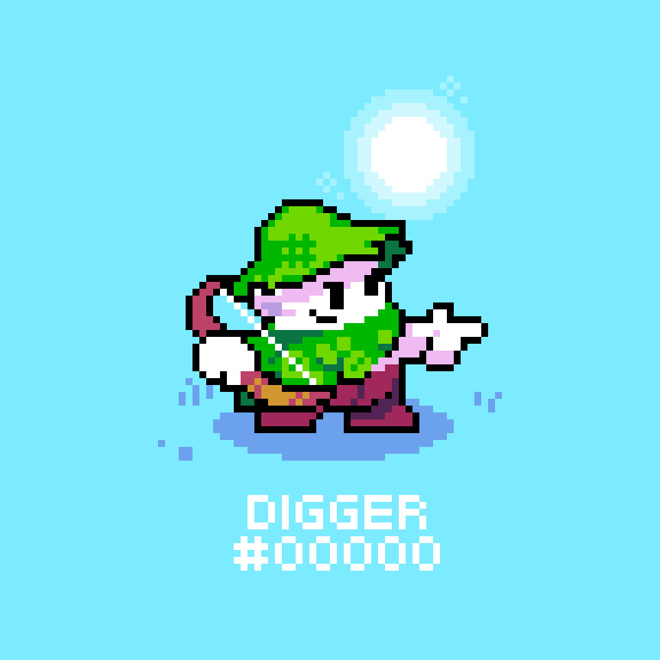 ArtStation - Pixel Art Digger #00000