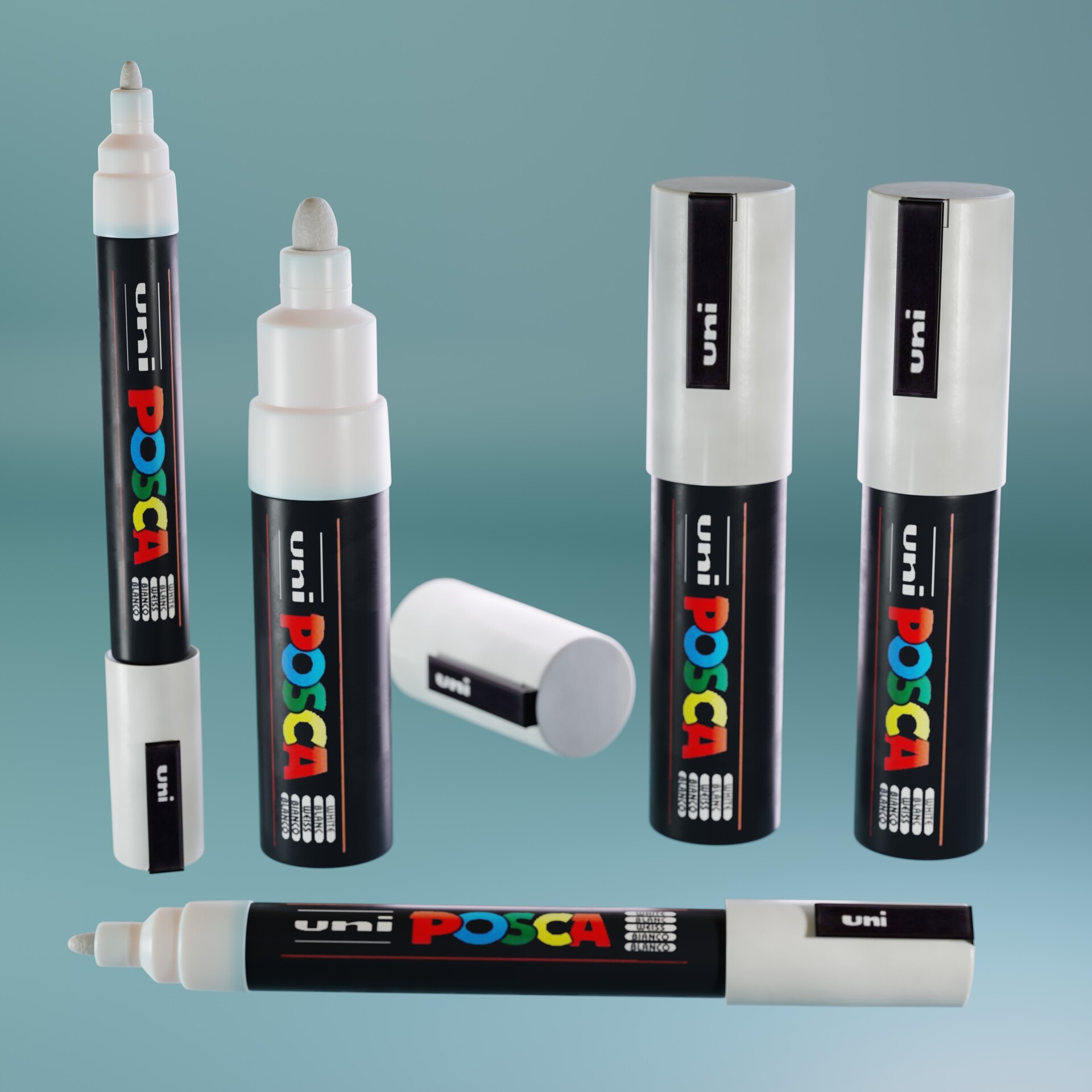 ArtStation - Posca Paint Pens