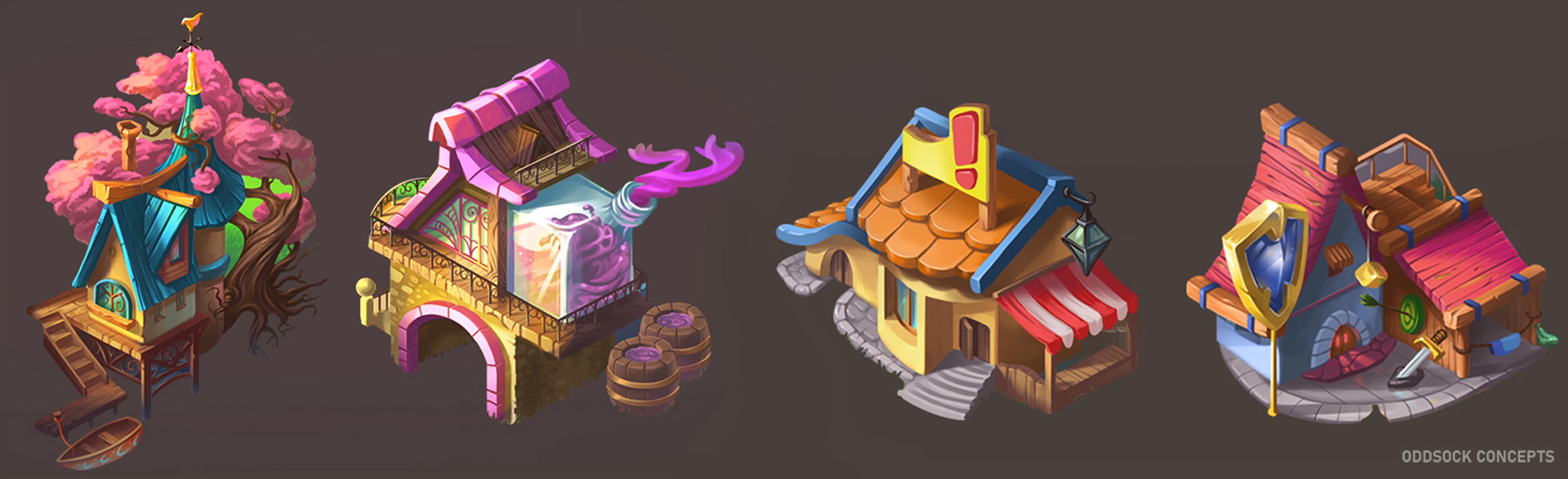 Oddsock Concepts - Map illustration - Seraph Games