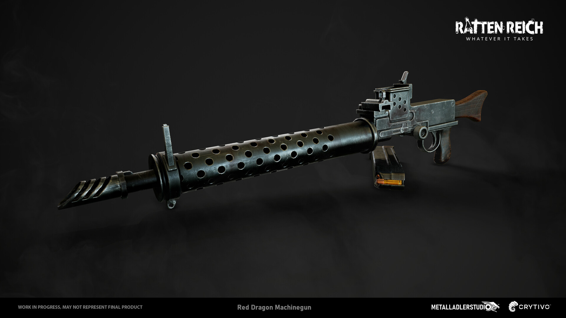 ArtStation - Red Dragon Machinegun