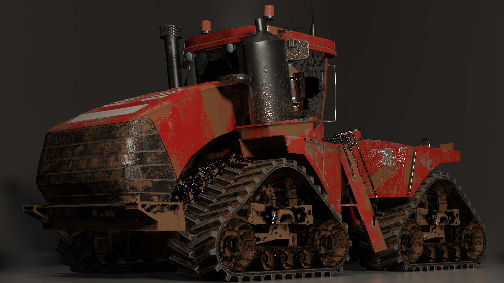 ArtStation - Tractor Case IH Quadtrac 600