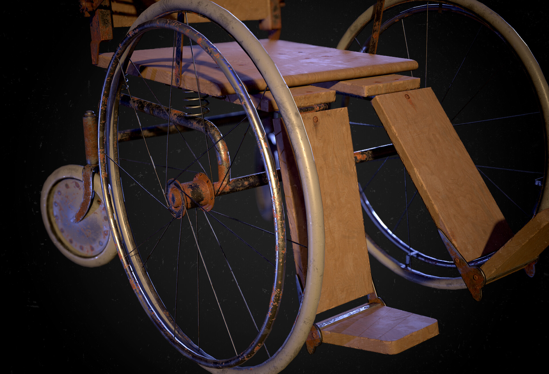 Roman Lebedev - Abandoned Hospital WheelChair | Prop