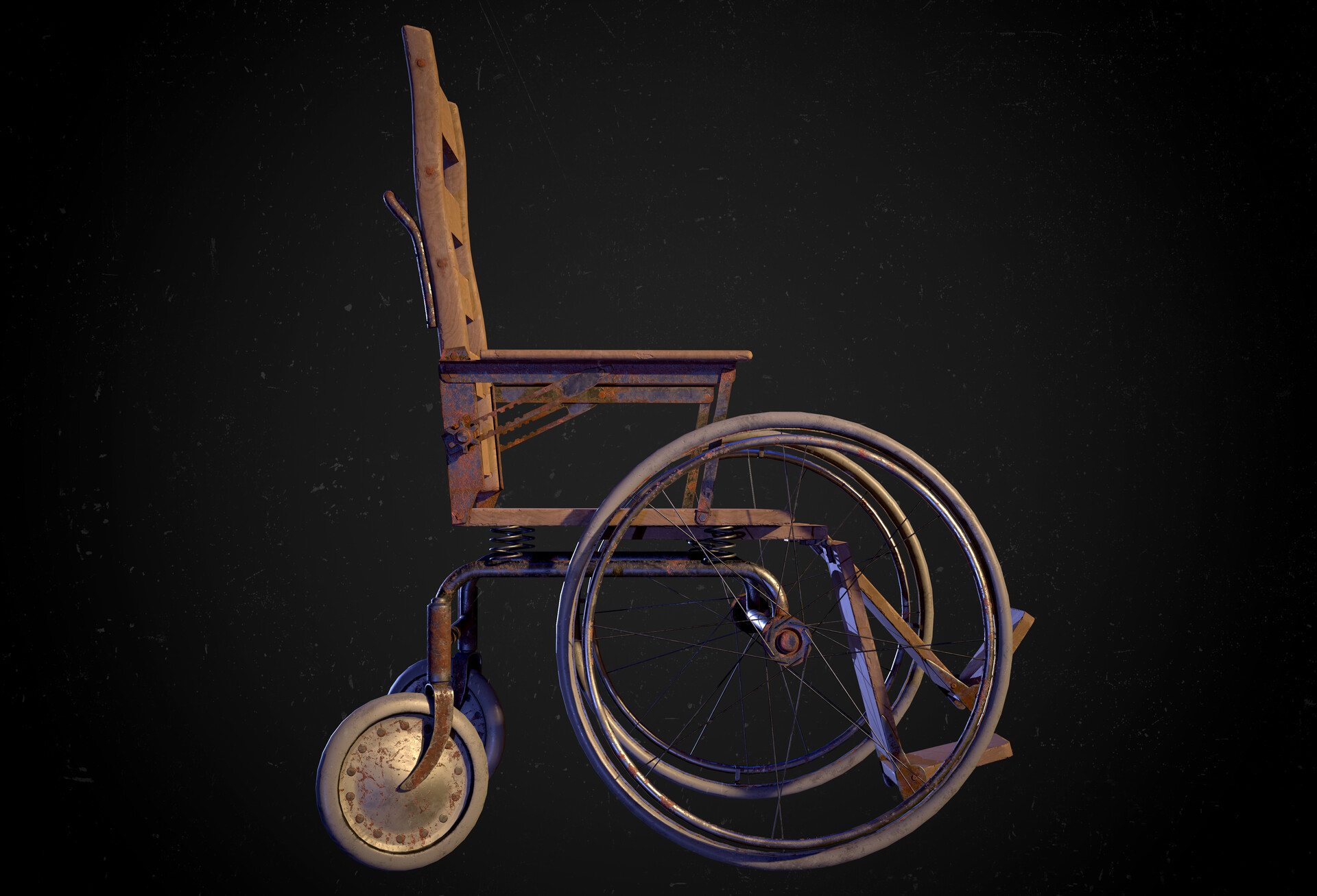 Roman Lebedev - Abandoned Hospital WheelChair | Prop