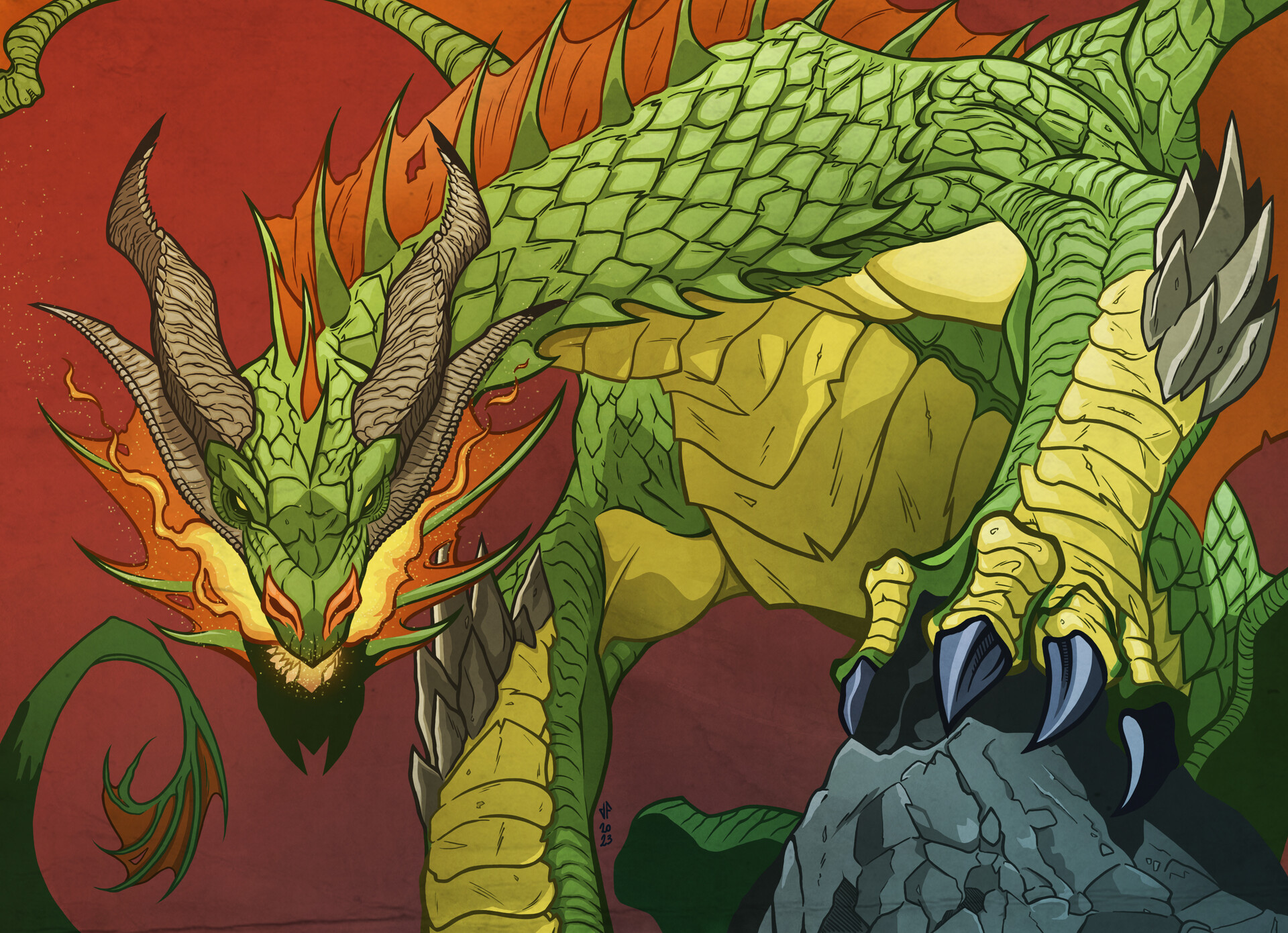 ArtStation - Shivan Dragon