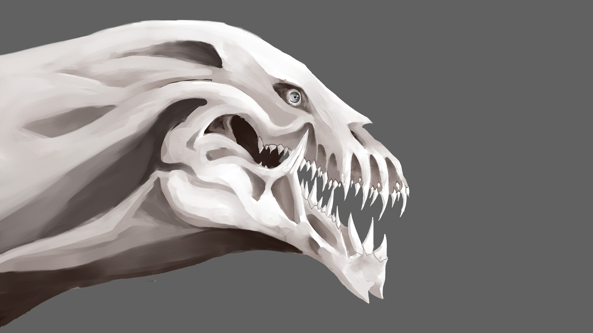 ArtStation - Another Dragon Head