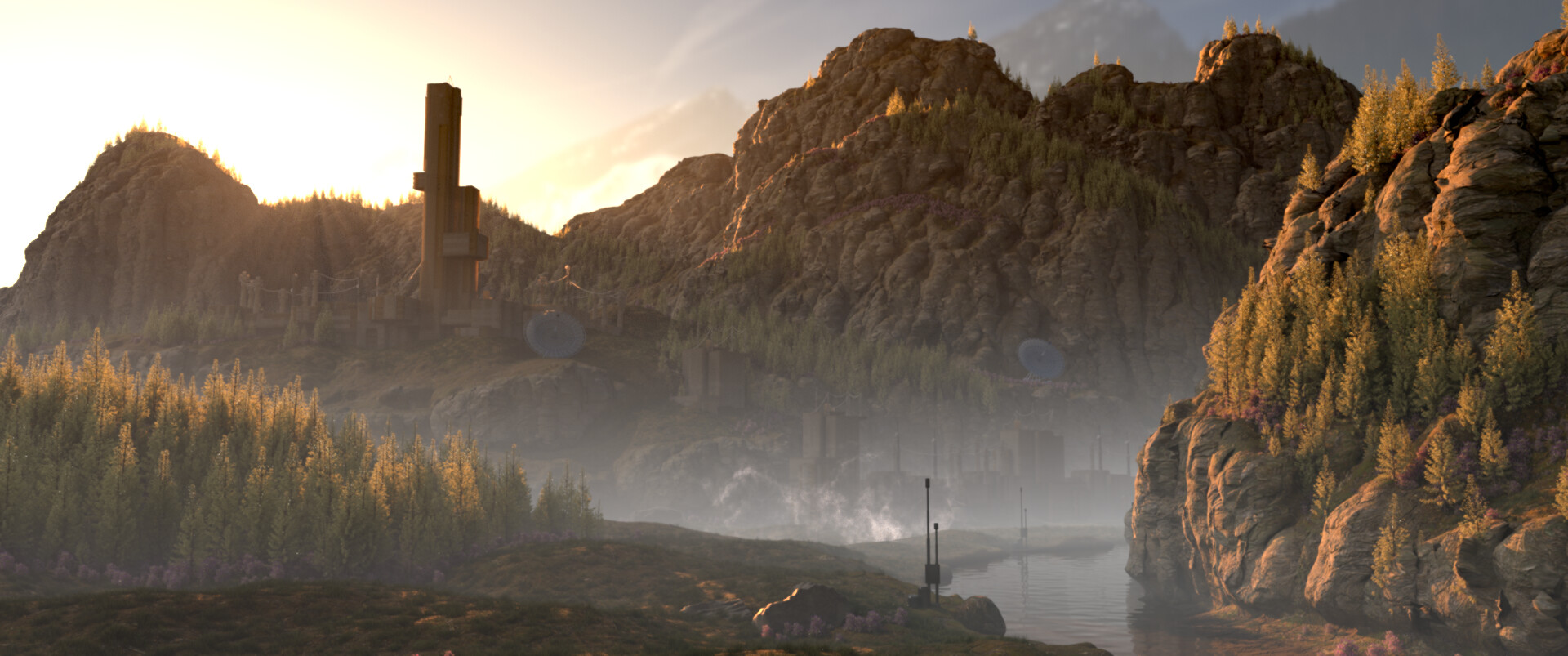 Ben Johnstone - Cinematic Establishing Shot In Houdini