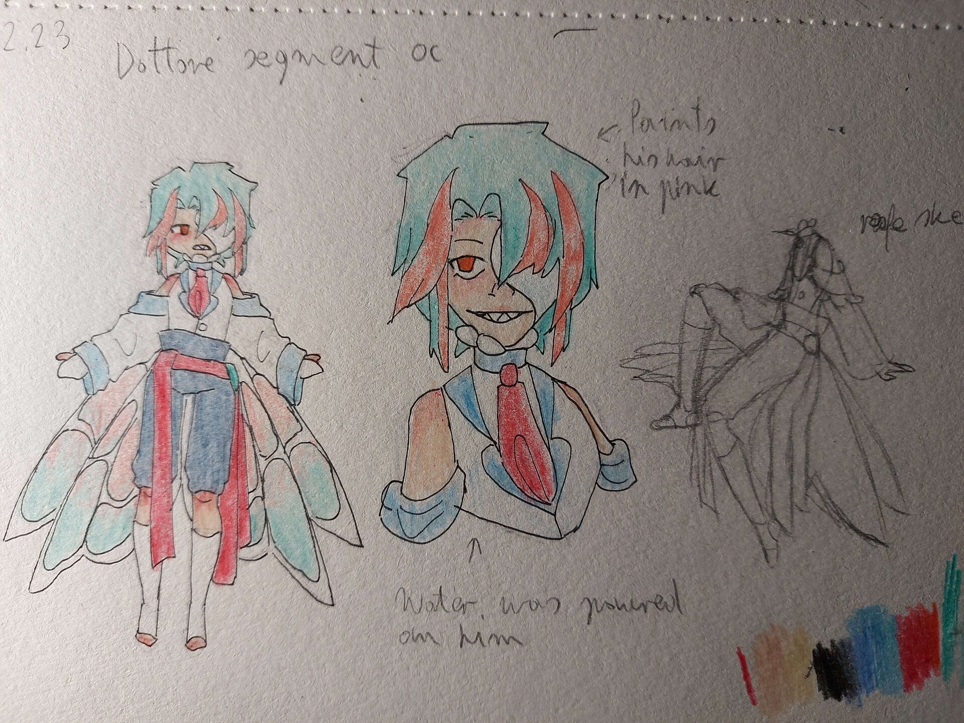 ArtStation - Another genshin oc (check art desc)