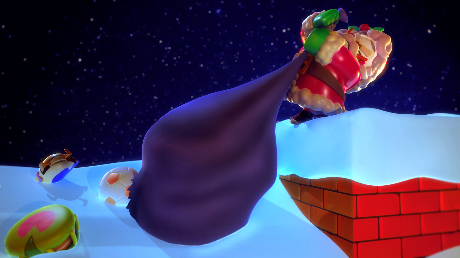 ArtStation - Santa's Struggle