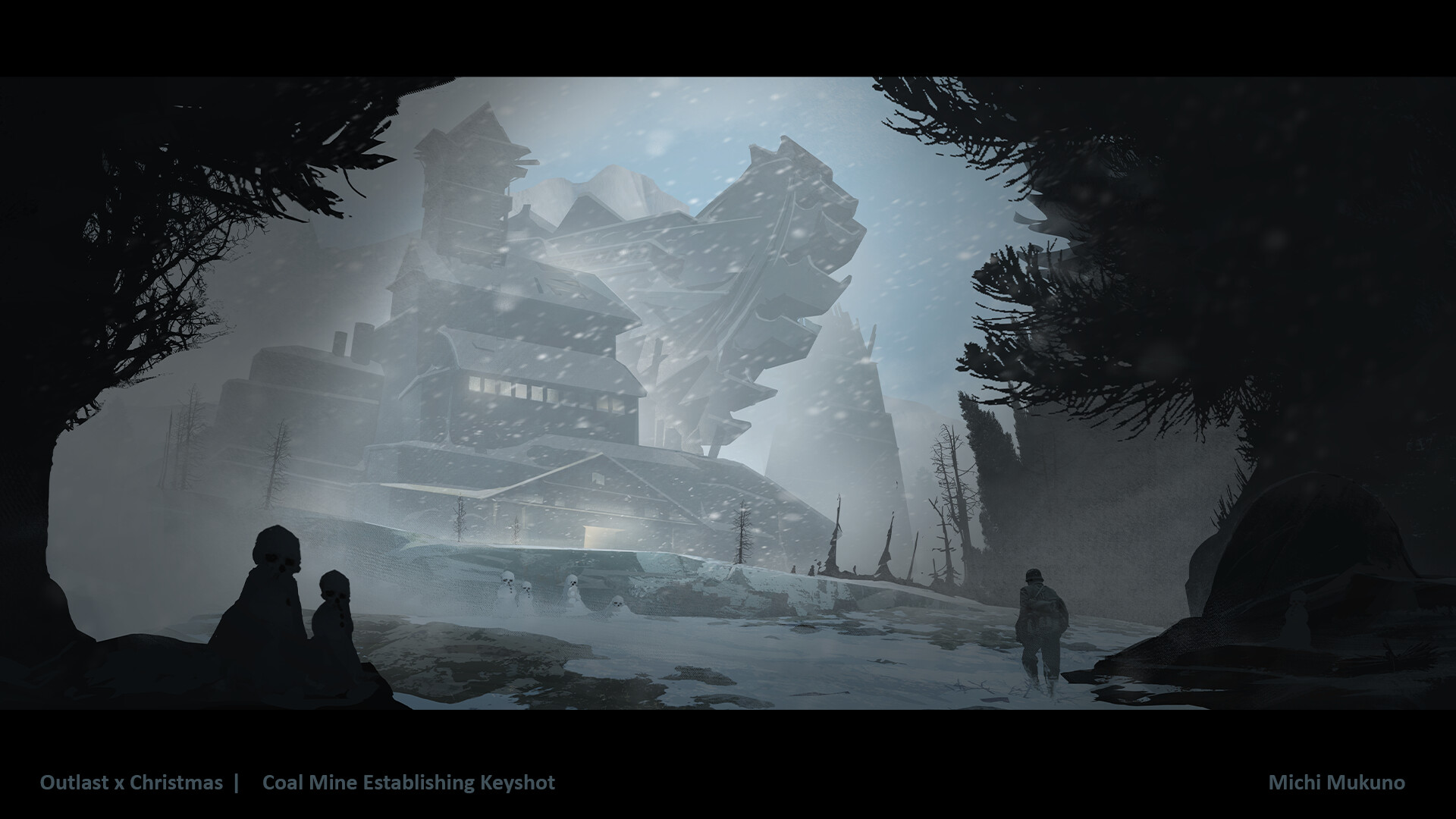 ArtStation - Outlast x Christmas