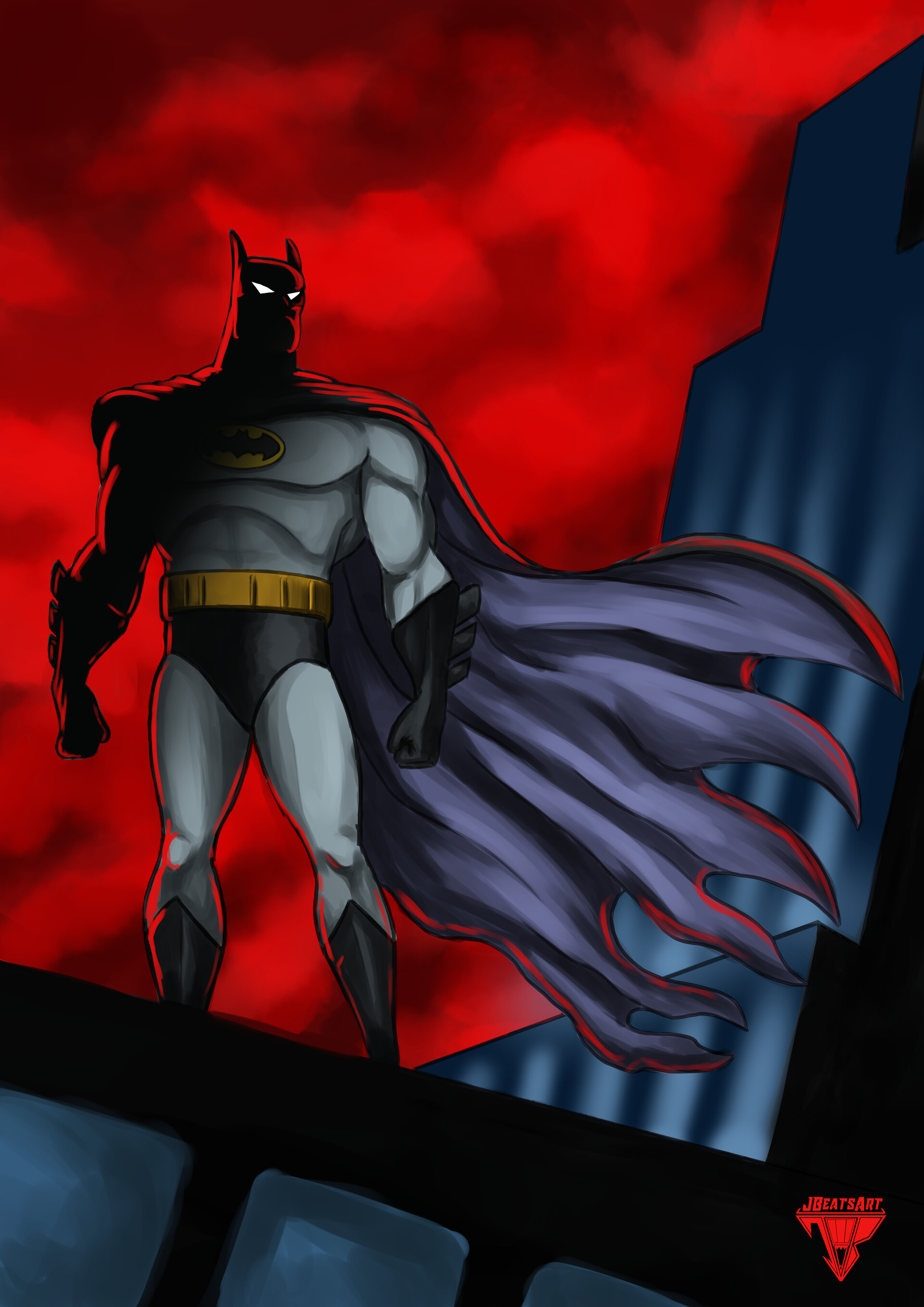 ArtStation - Batman - Animated series