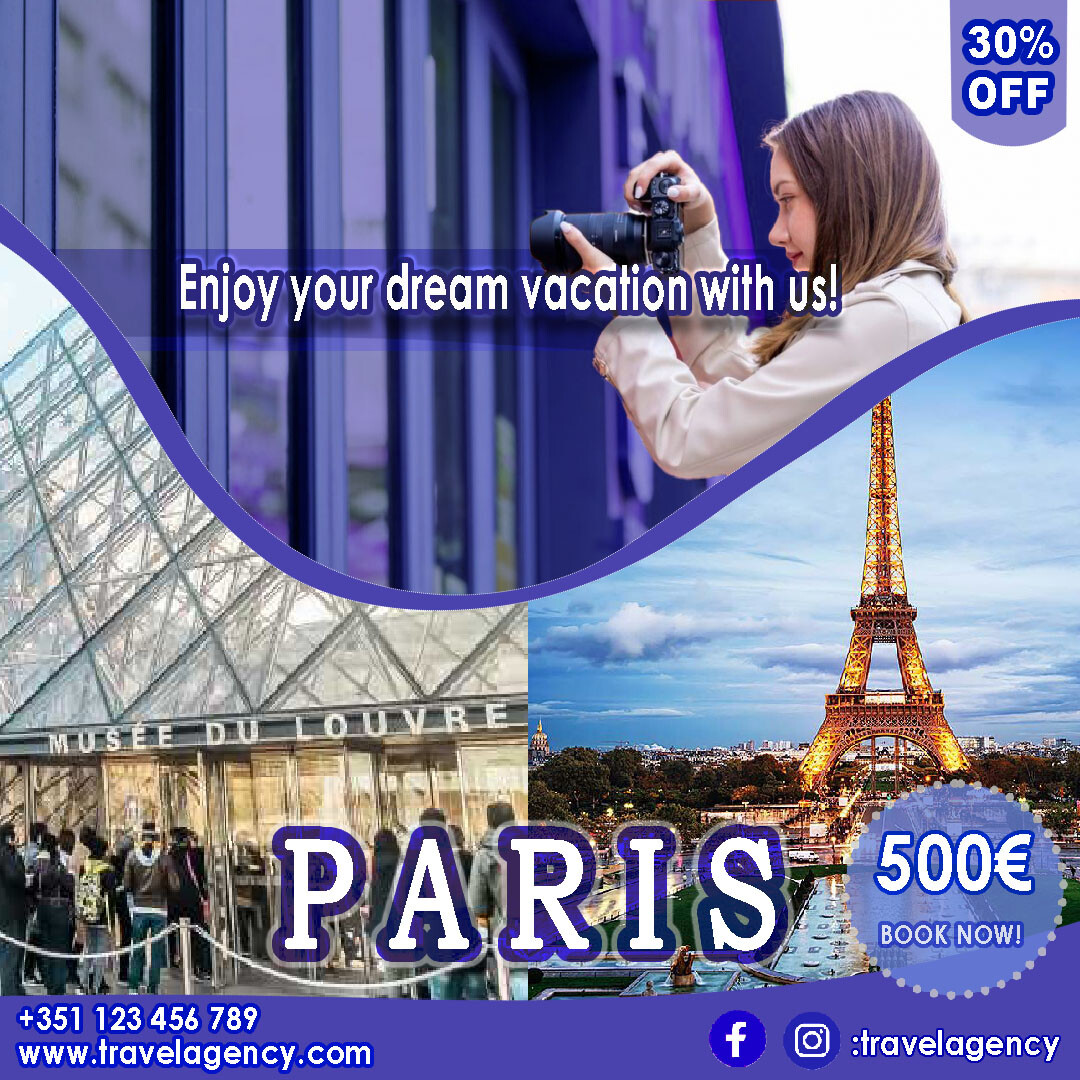 ArtStation - Fake Travel Agency Poster