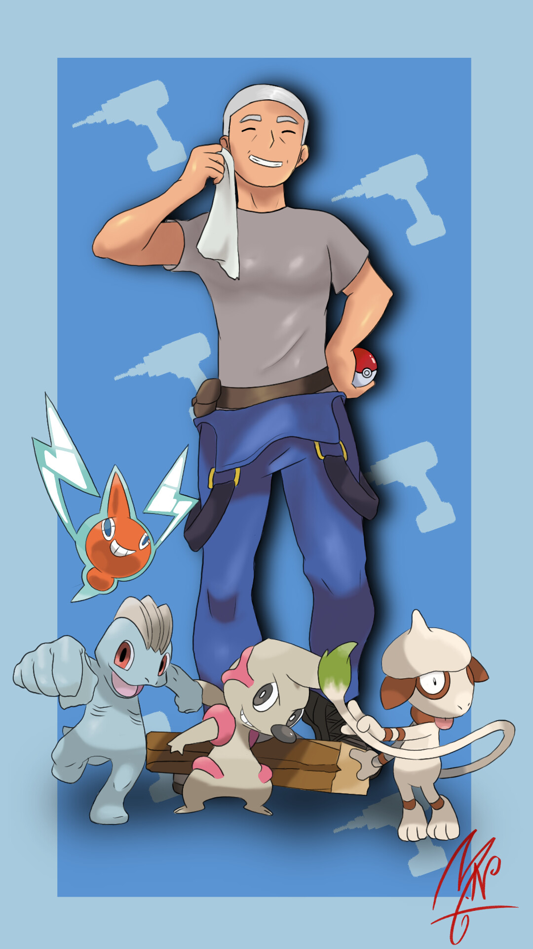 ArtStation - Dad Pokemon Trainer