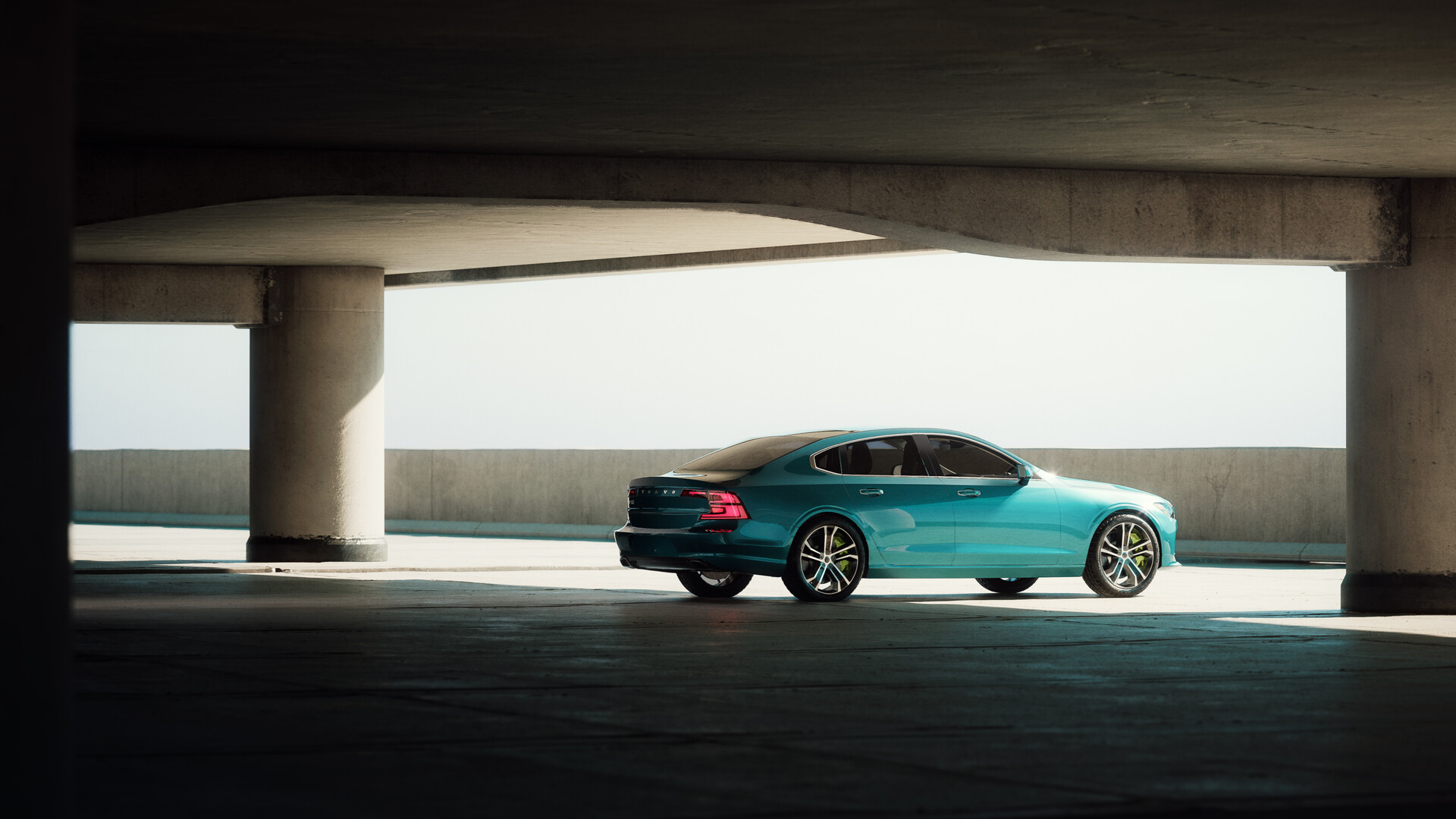 Shane Spence - Volvo S90 - Full CGI Automotive Renderings