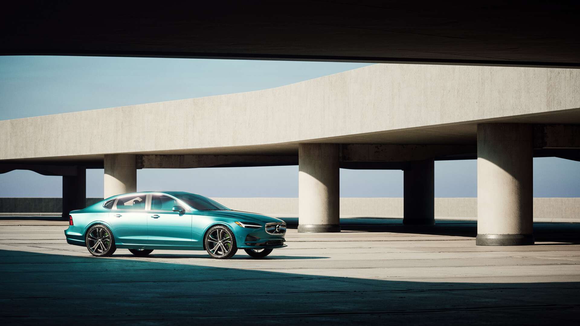 Shane Spence - Volvo S90 - Full CGI Automotive Renderings