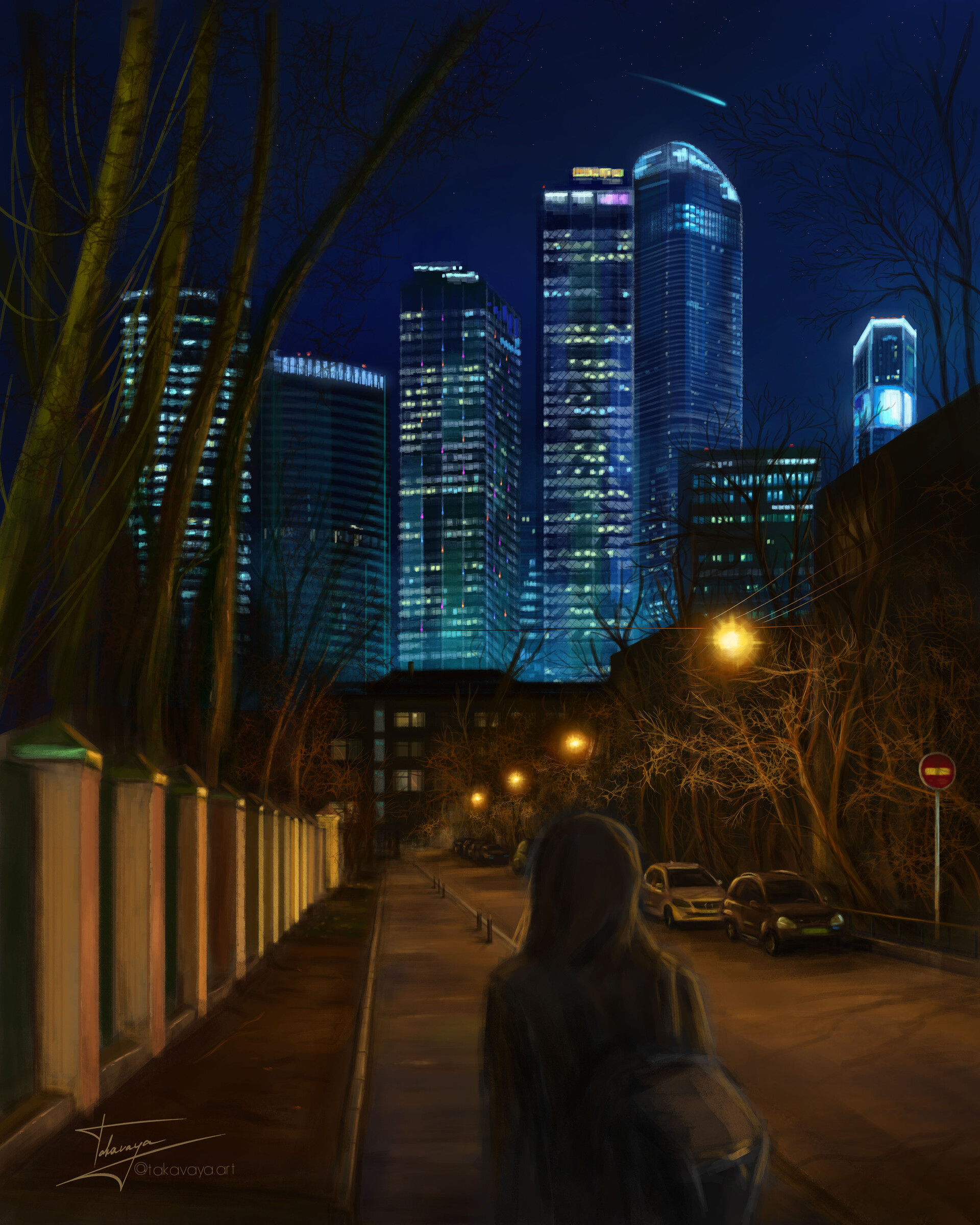 ArtStation - Moscow never sleeps