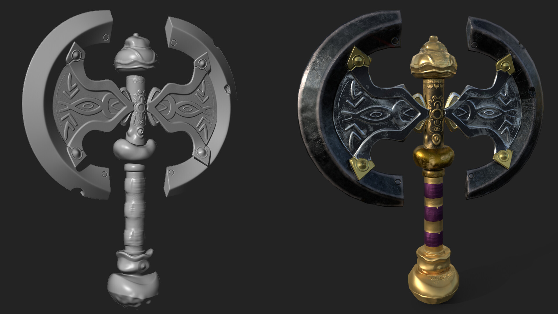 ArtStation - Axe ( Game Asset )