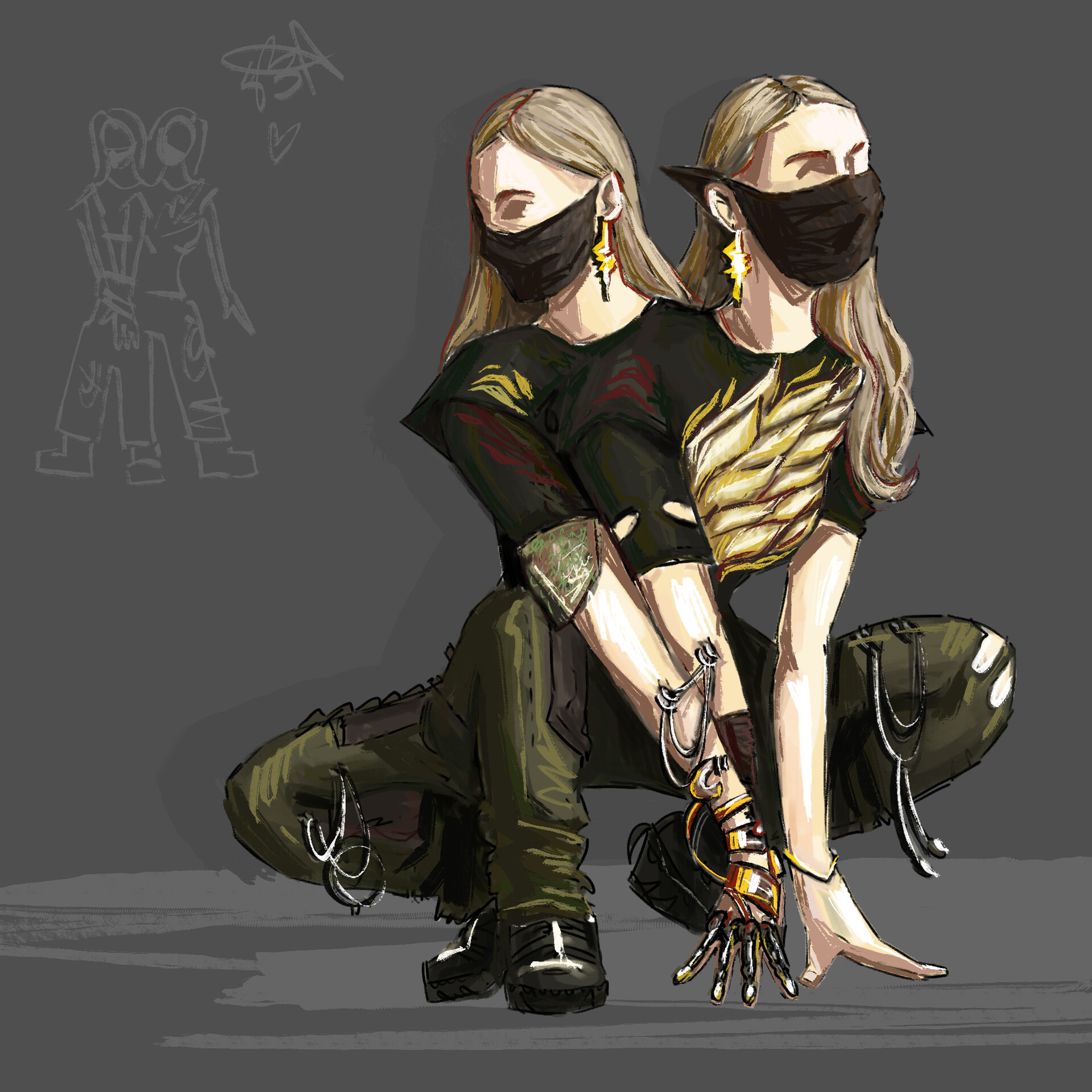 ArtStation - Mutation character concept