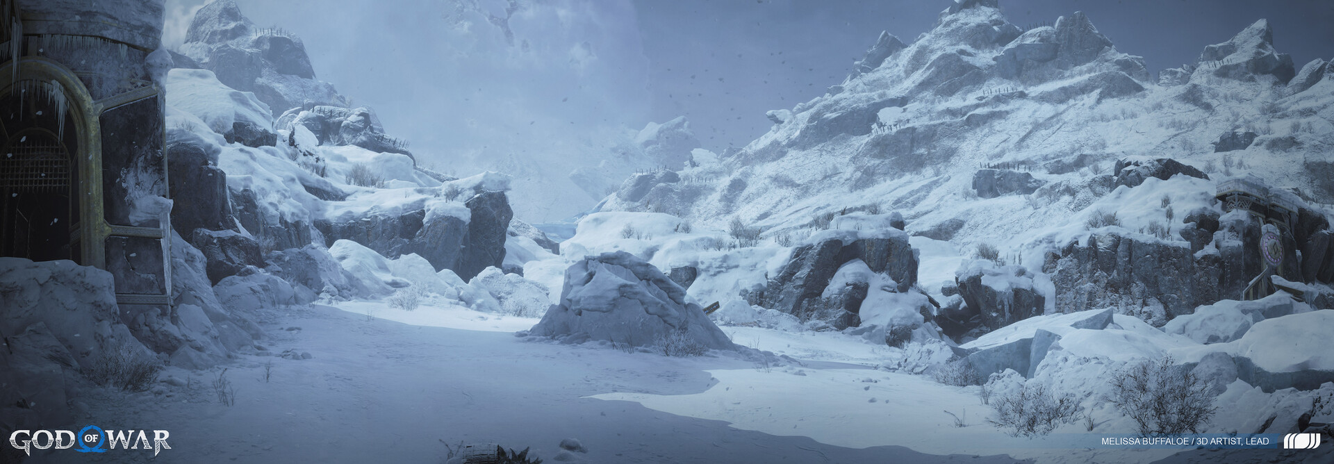 Melissa Buffaloe - God of War Ragnarök - Lake of Nine