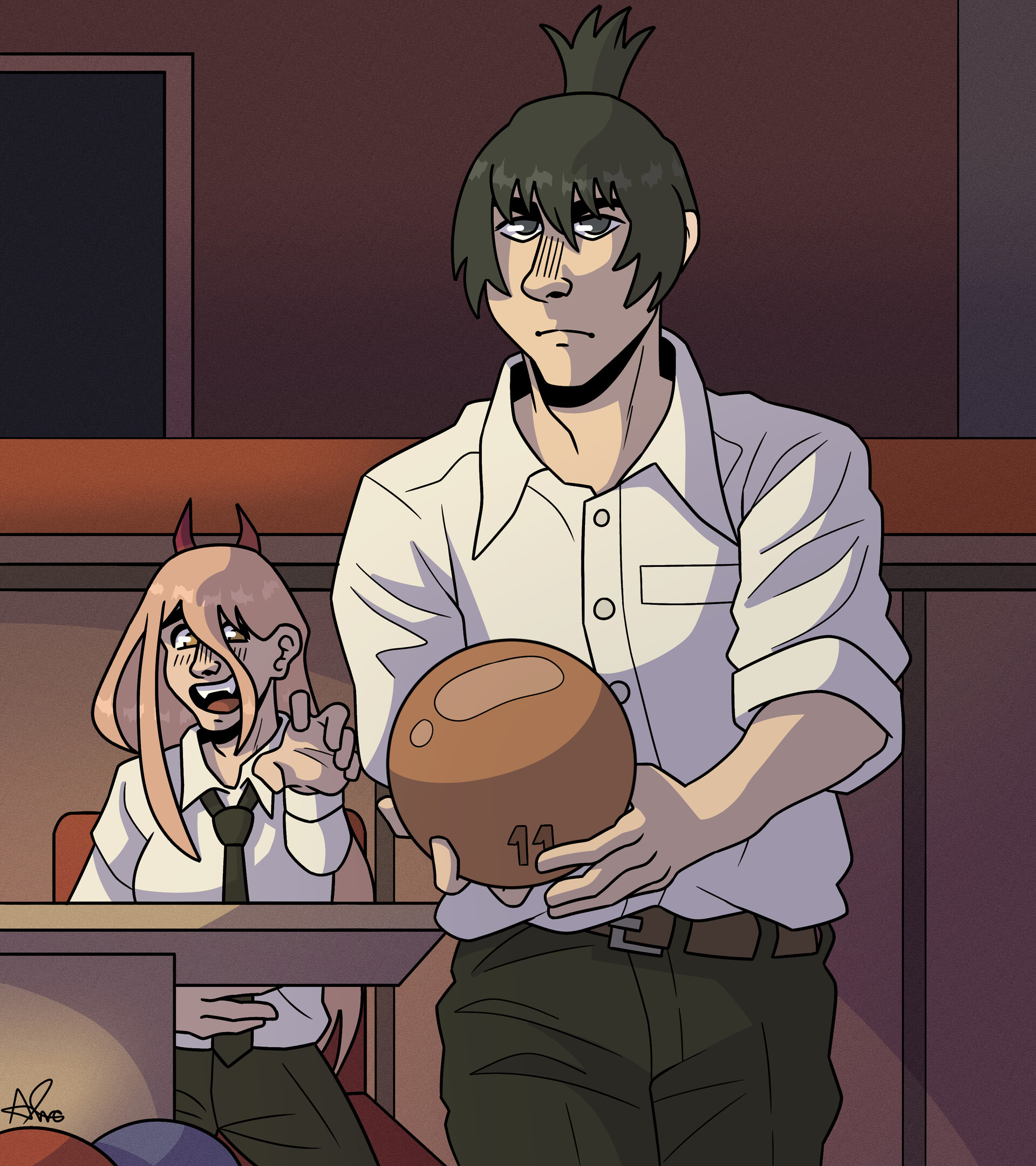 ArtStation - Chainsaw Man-Redraw