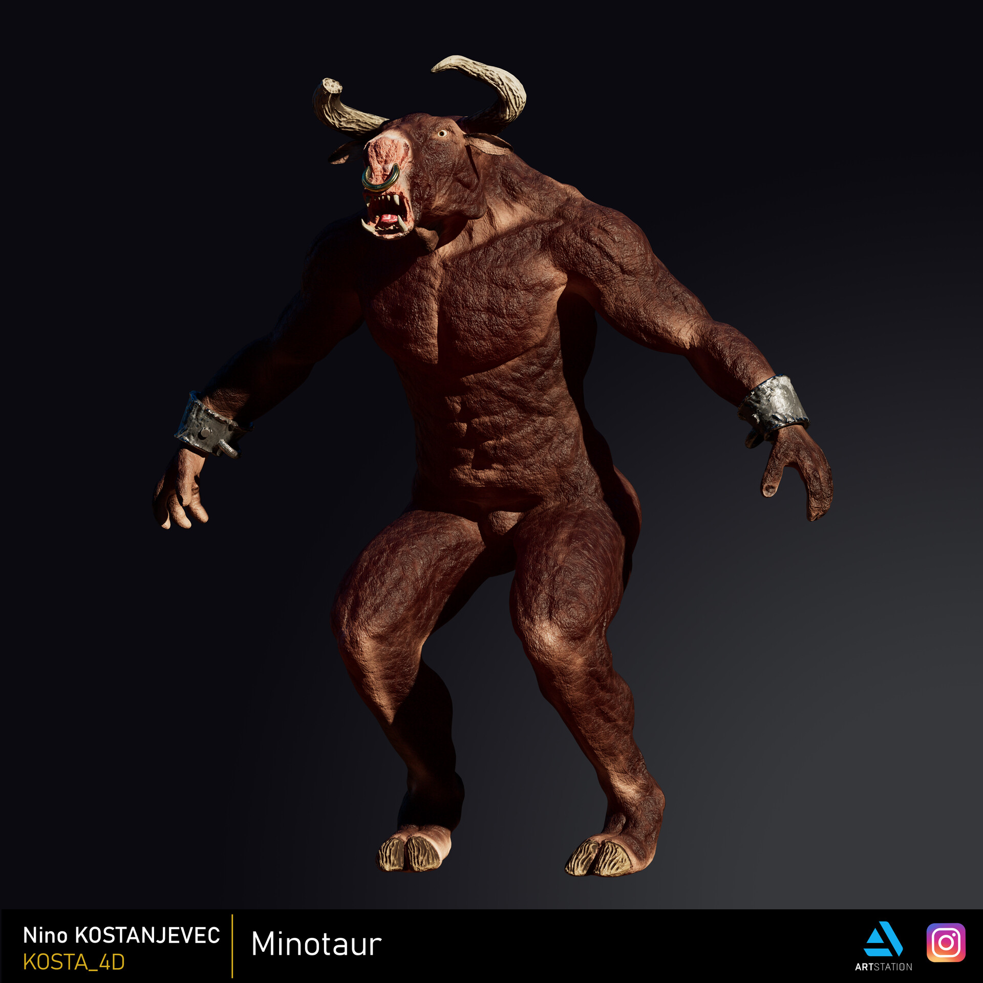 ArtStation - Minotaur