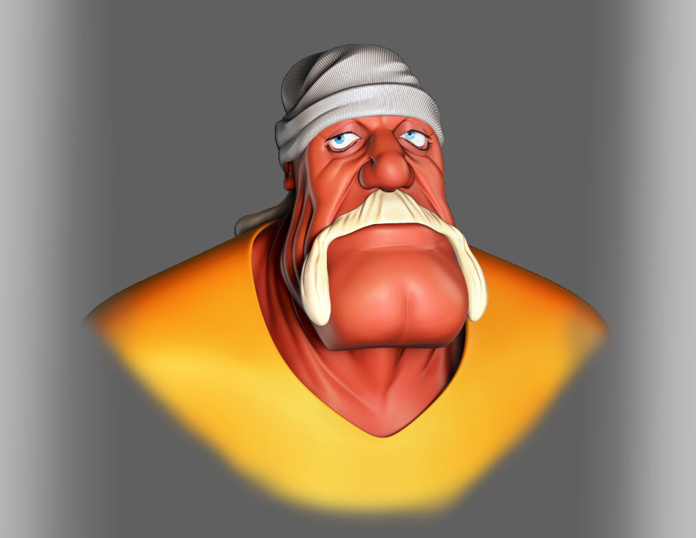ArtStation - Hulk Hogan