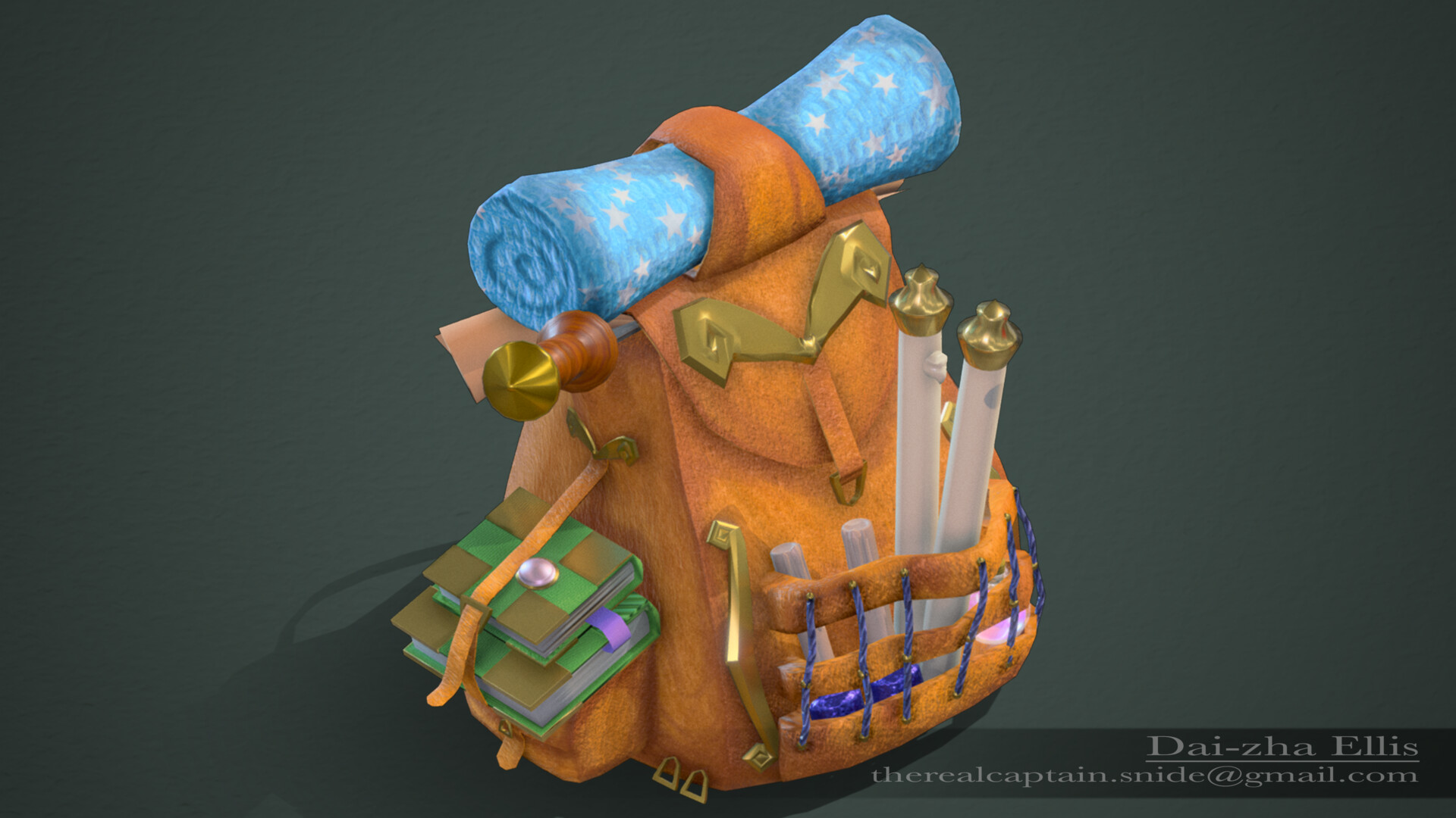 ArtStation - Fantasy Satchel