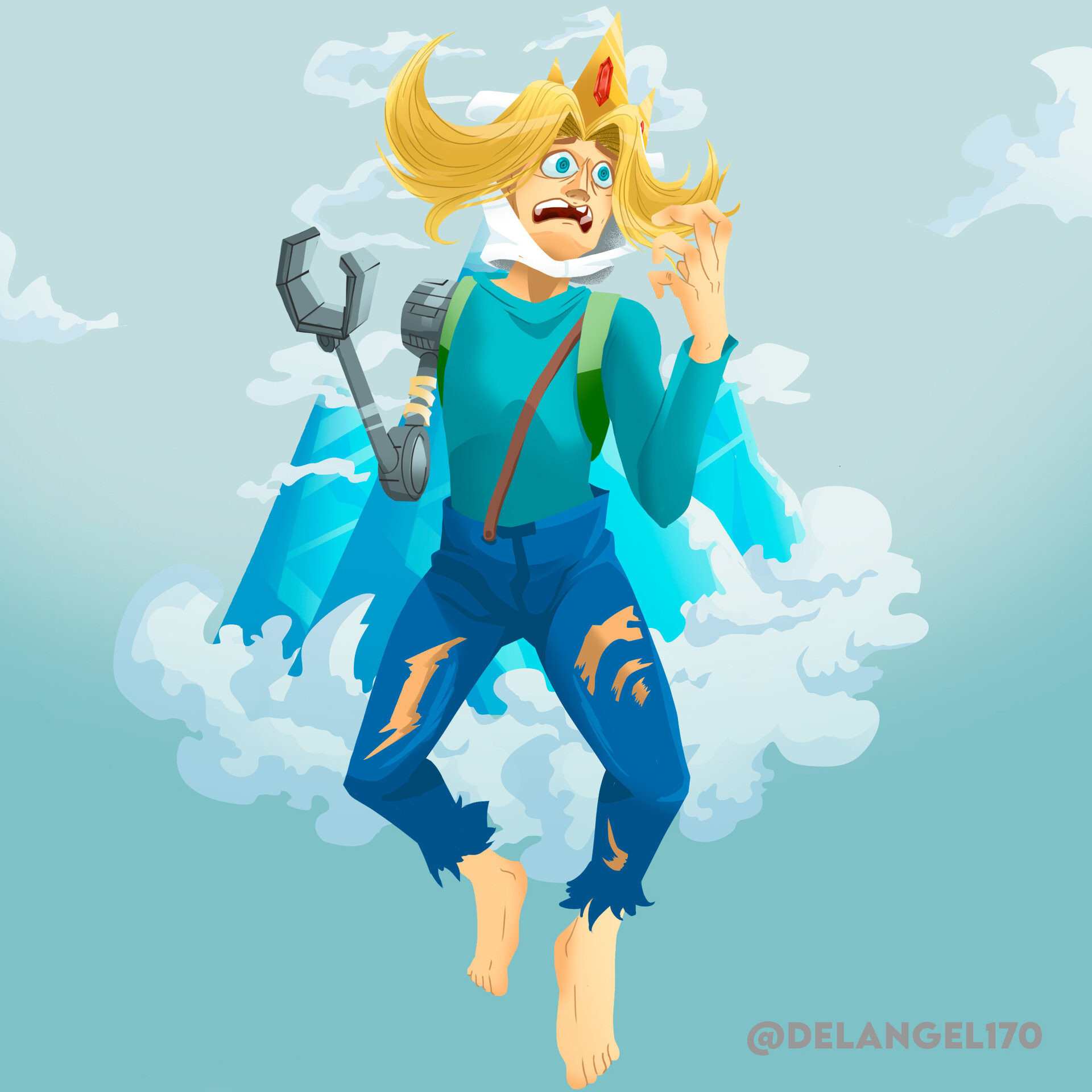 ArtStation - Finn the Human - Commission Fanart