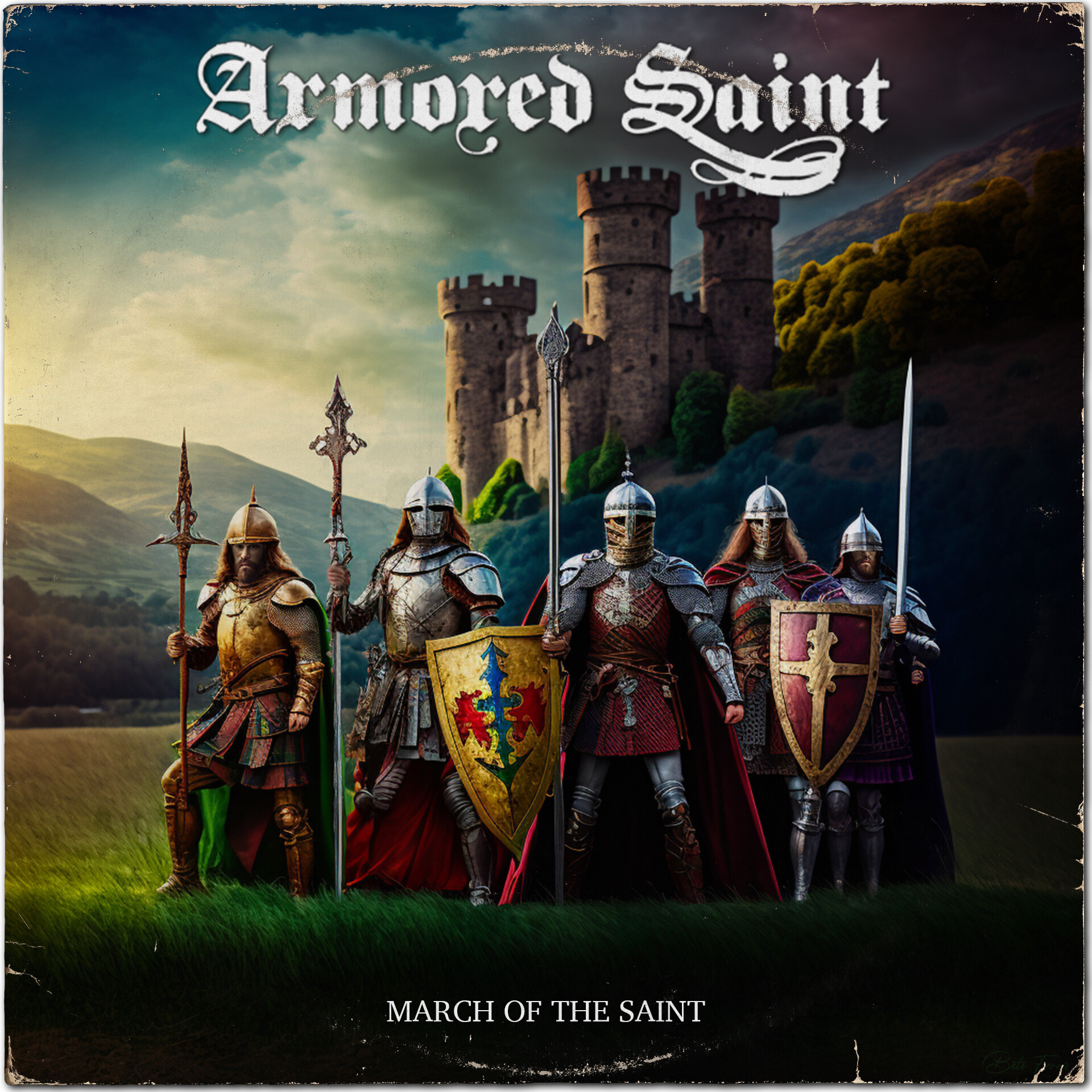 ArtStation - "March of the Saint" of Armored Saint