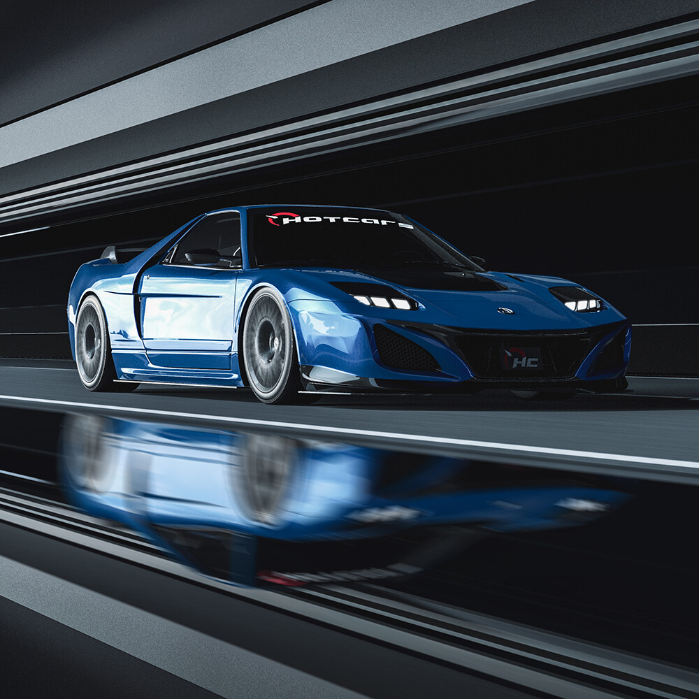 ArtStation - 2002 Acura NSX Type S Widebody