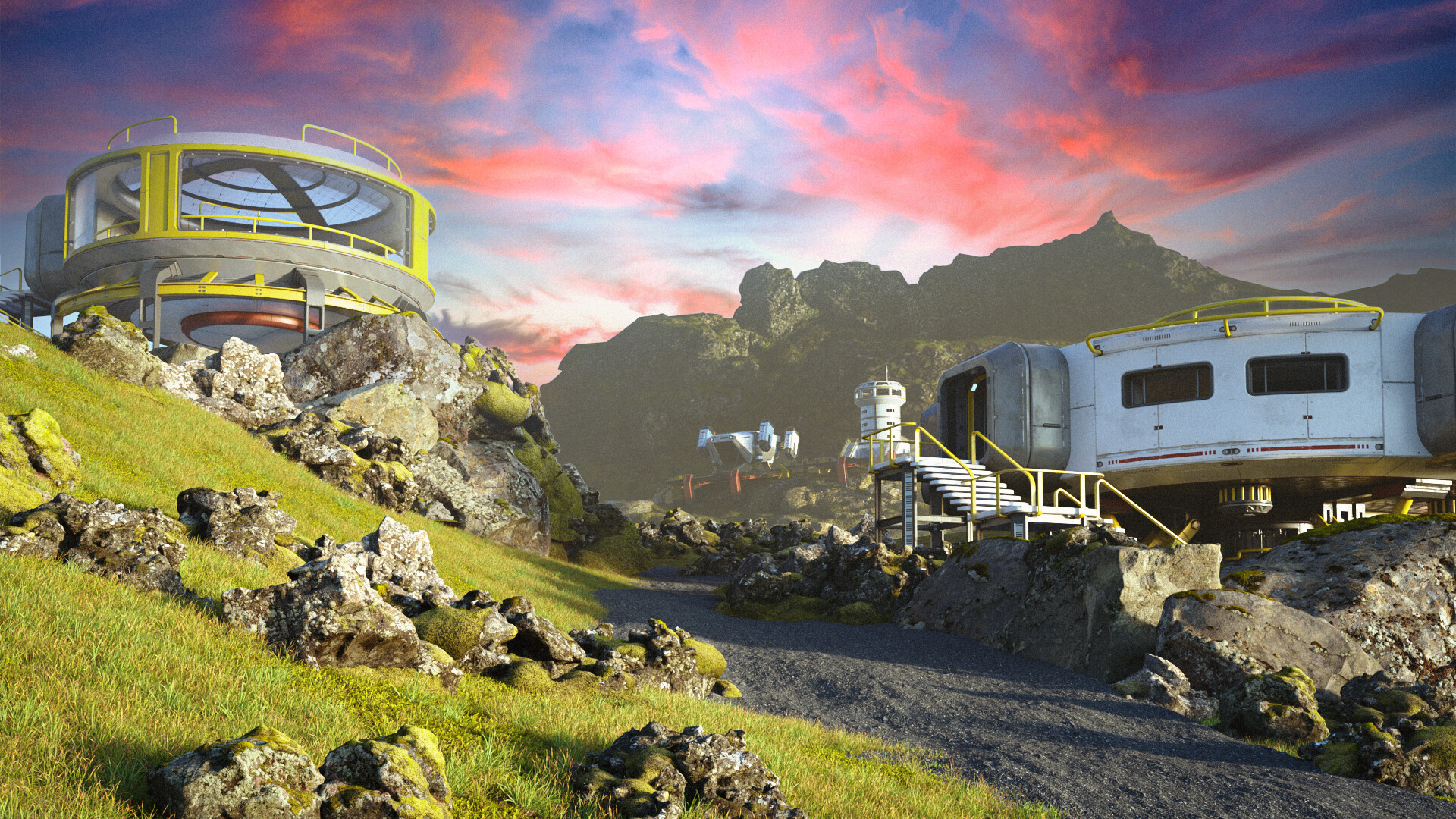 ArtStation - Mission to Minerva - Camp