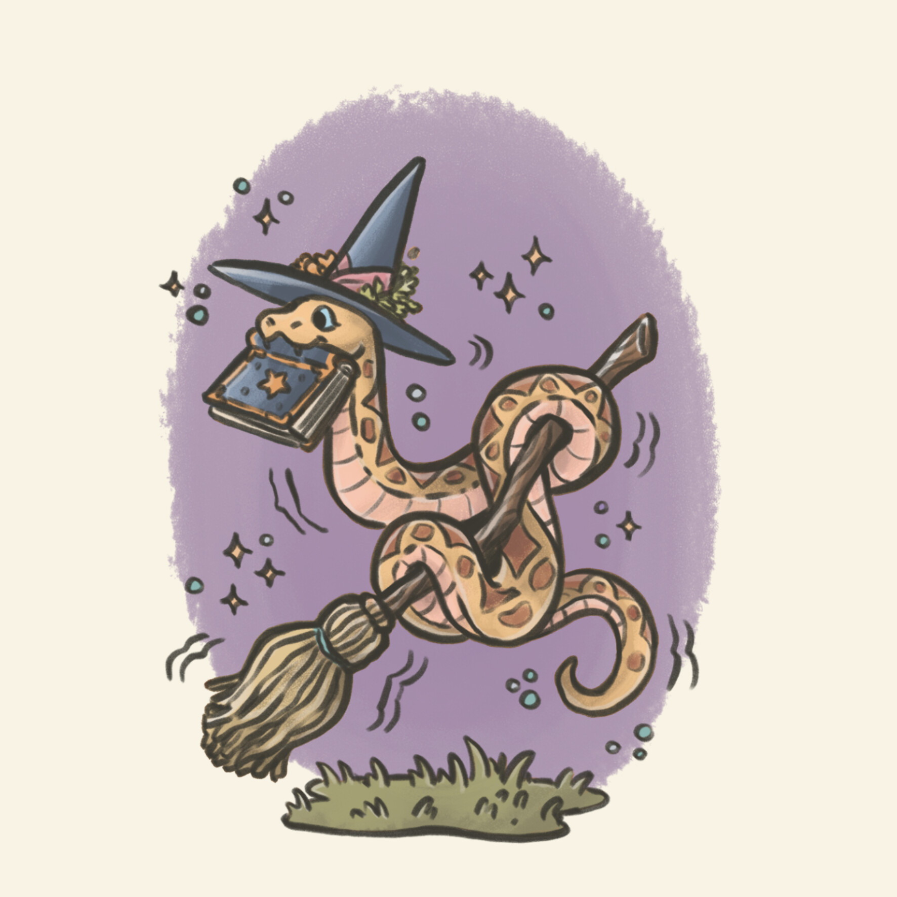 ArtStation - Witchy Critters - Snake