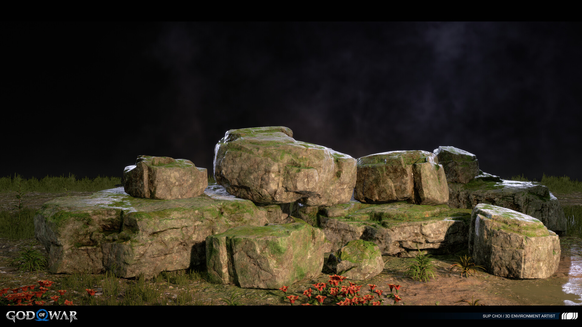 Sup Choi - God of War Ragnarok - Vanaheim Assets