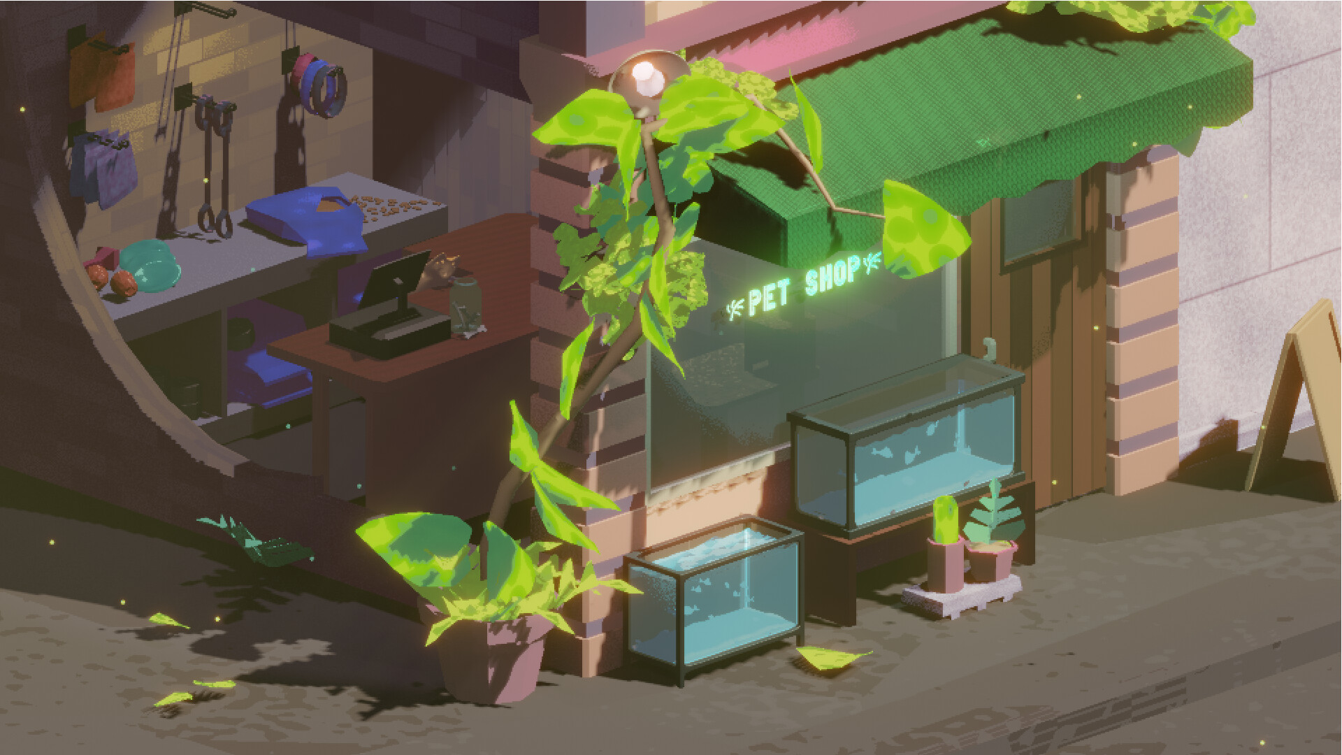 ArtStation - Pet Shop Scene