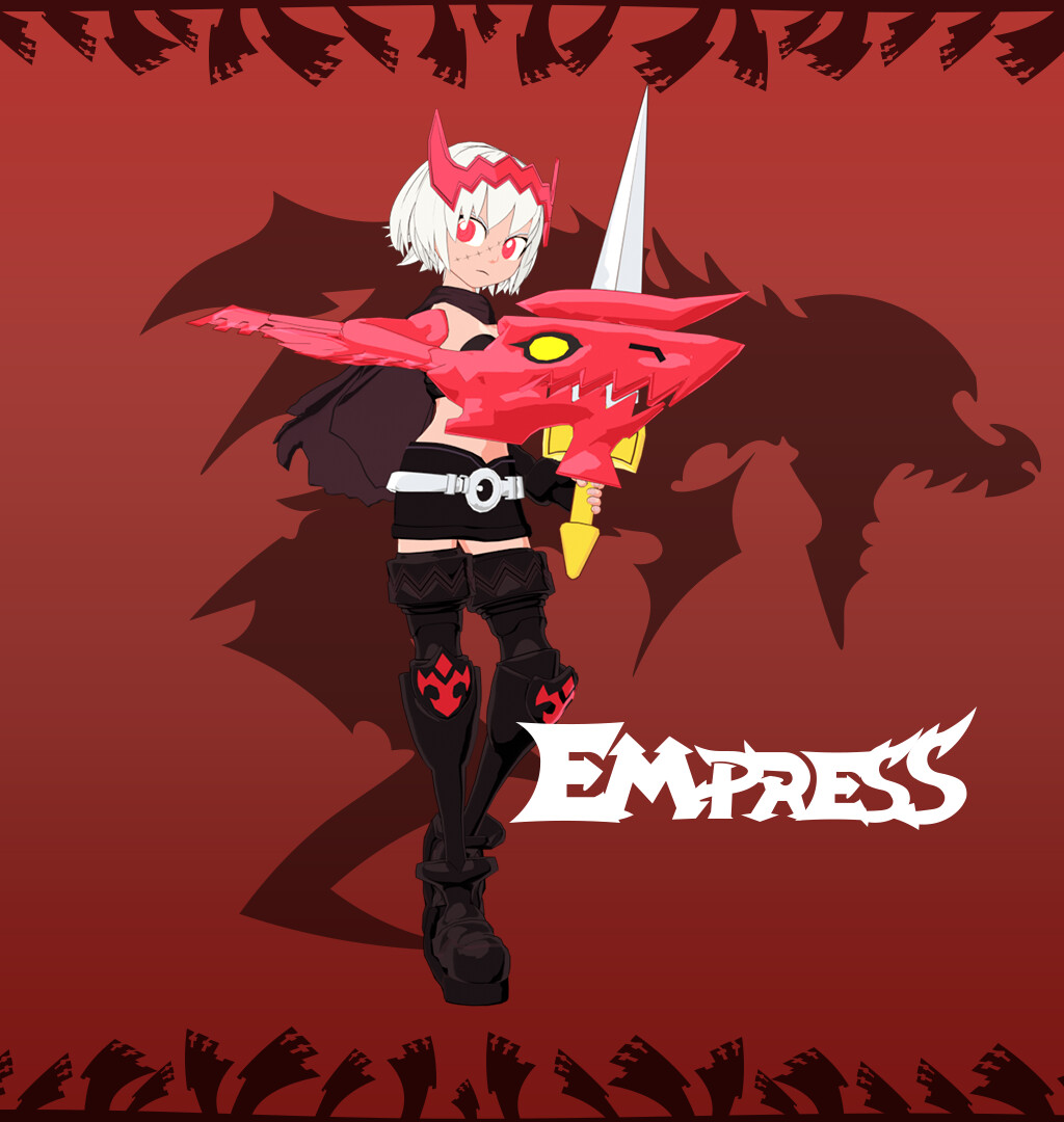 ArtStation - Empress - Dragon Marked for Death [3D Fanart]