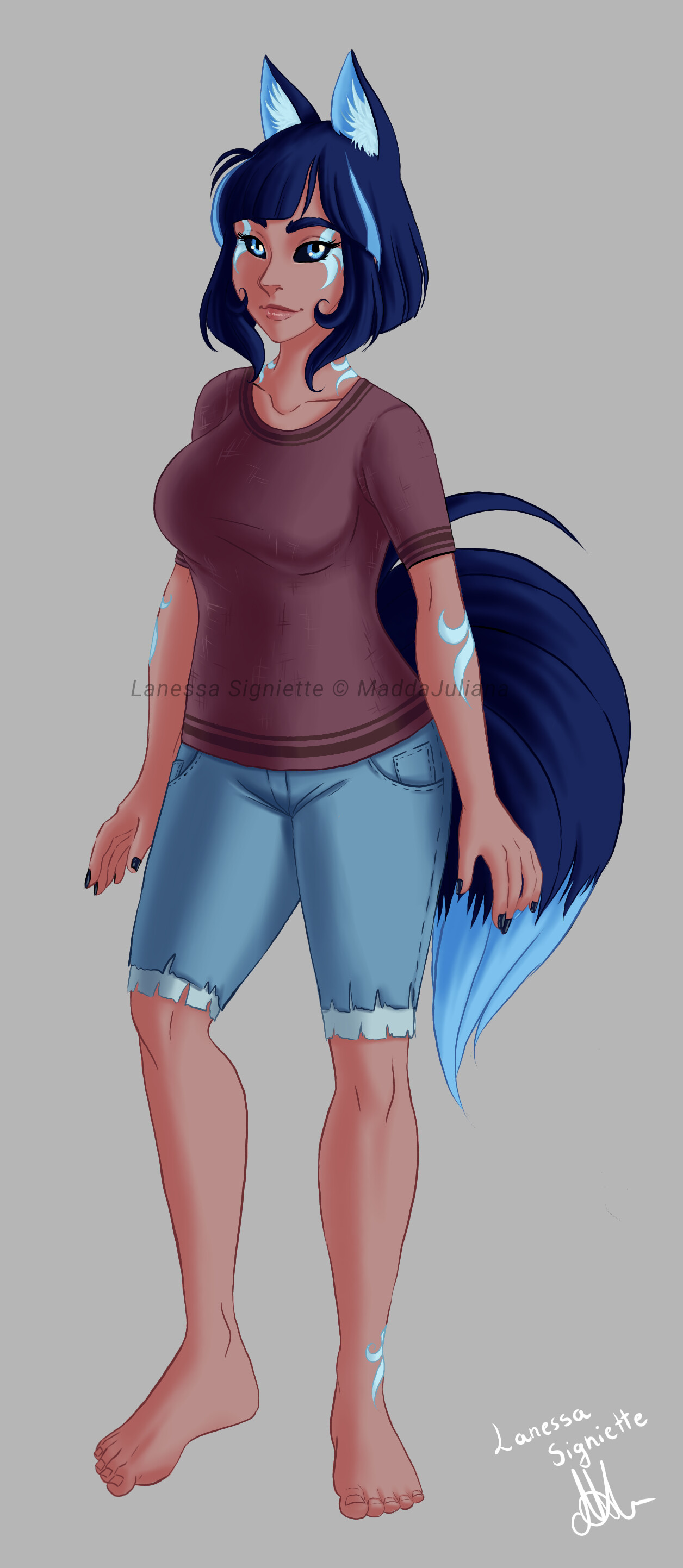 ArtStation - Lanessa Signiette - Definitive Character Design (Jan. 2022)