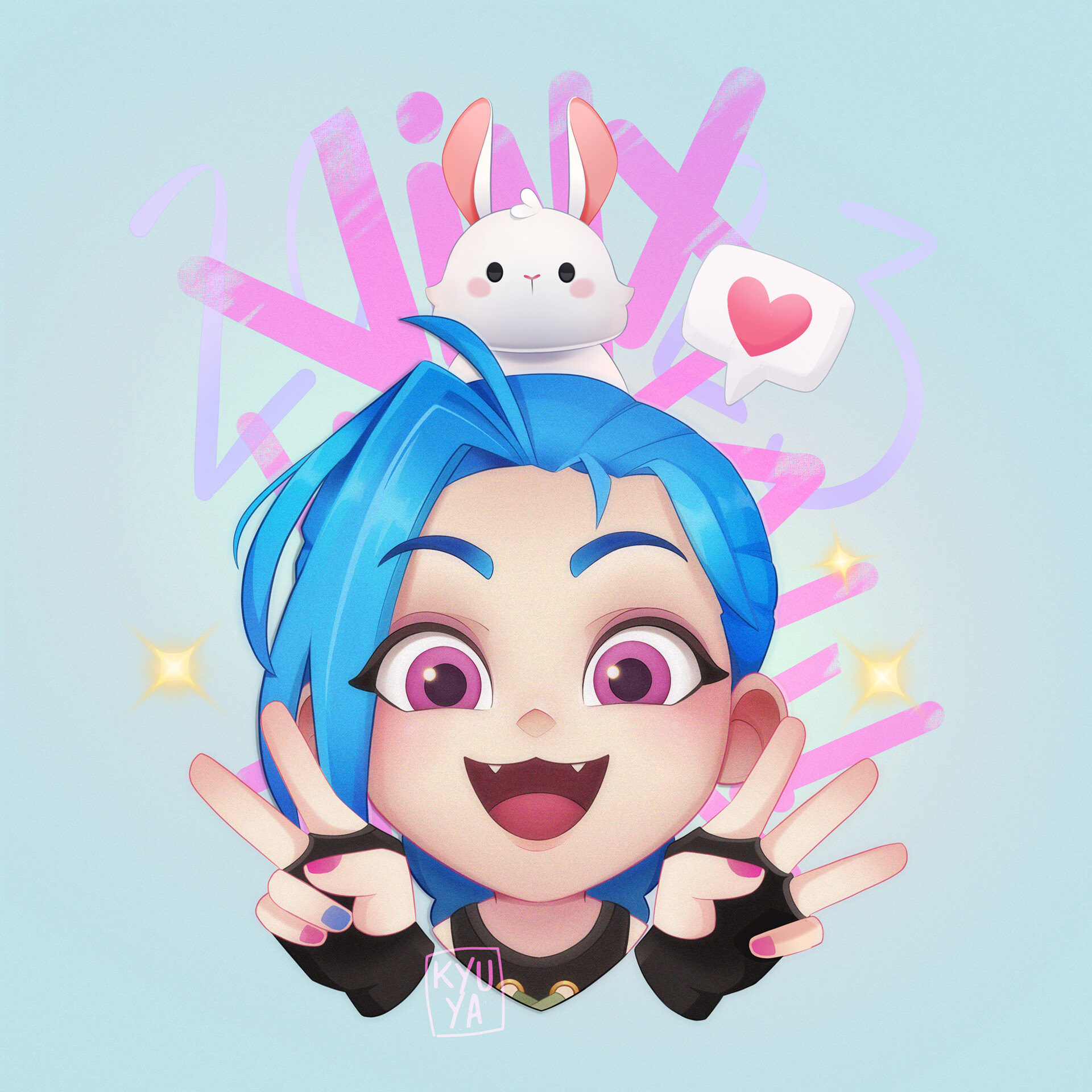ArtStation - Jinx - Fanart League of Legends