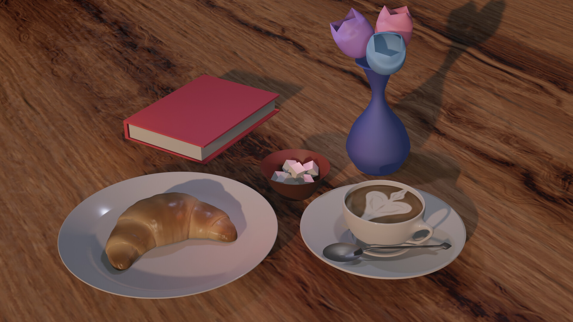 ArtStation - Café Scene