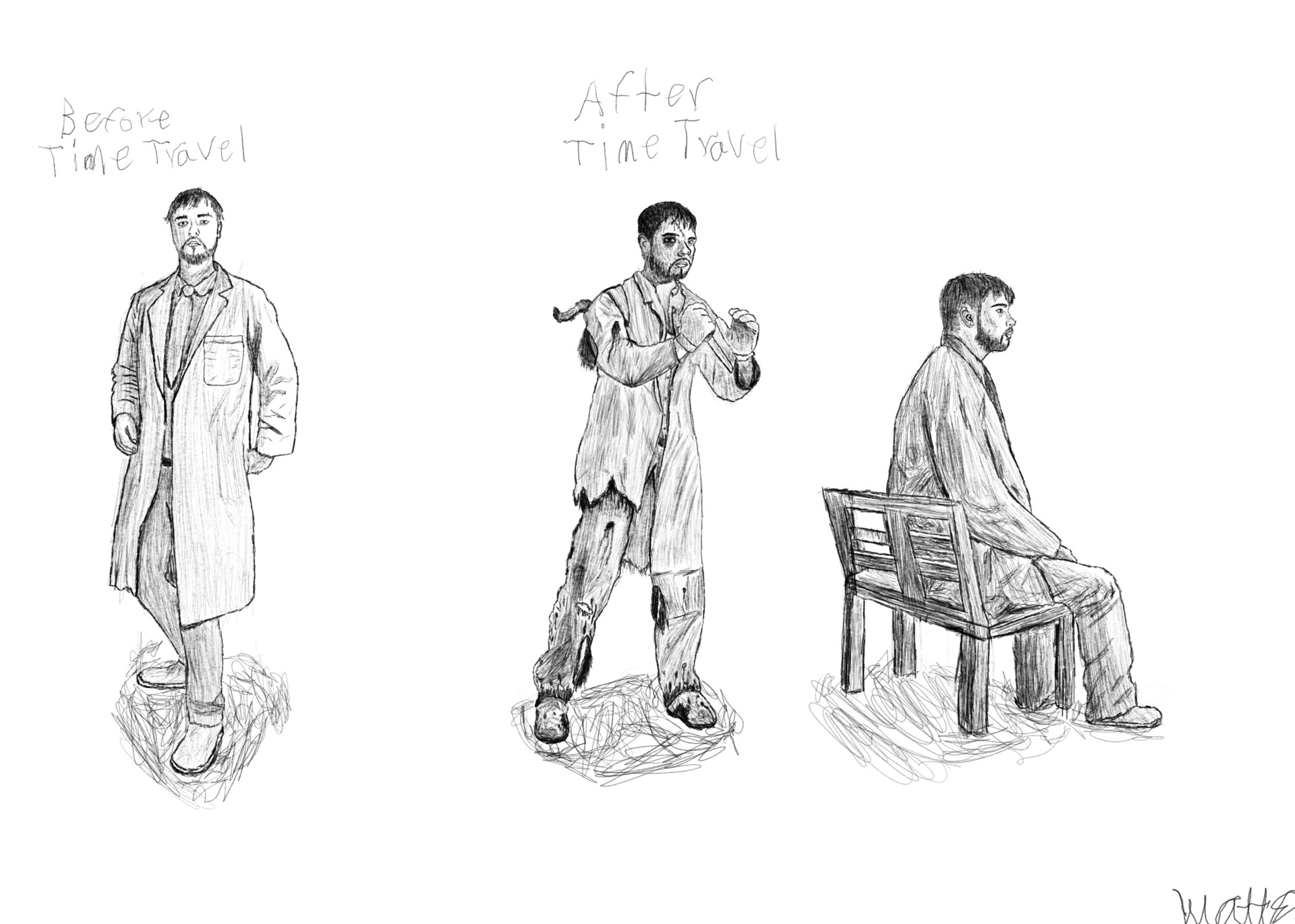 Character sketch by Krispywafers — ProUser.Me