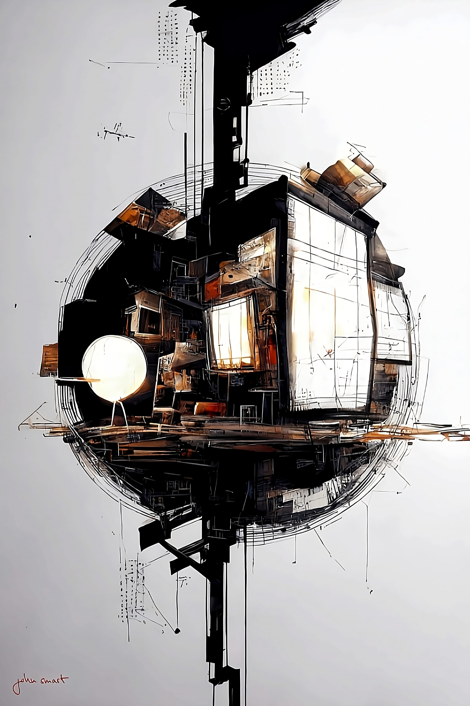 ArtStation - one of a hundred millions, john smart, midjourney_ai 2022